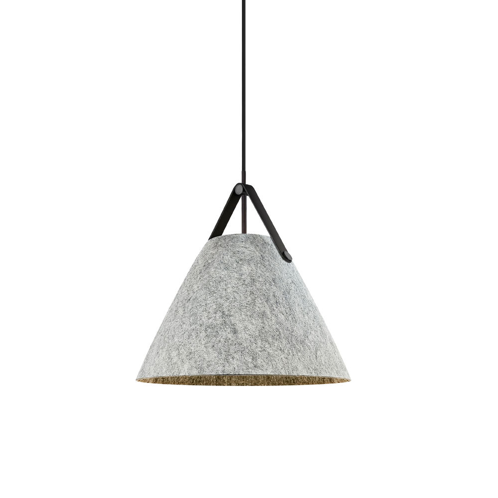 Strap 36 Pendant Light Light Grey 40W | Mr Resistor Lighting
