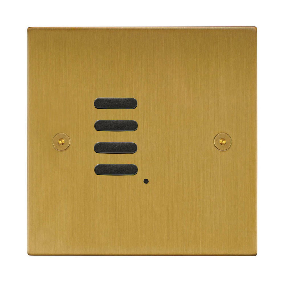 Wise ID Switch Satin Brass 4 Channel | Mr Resistor Lighting