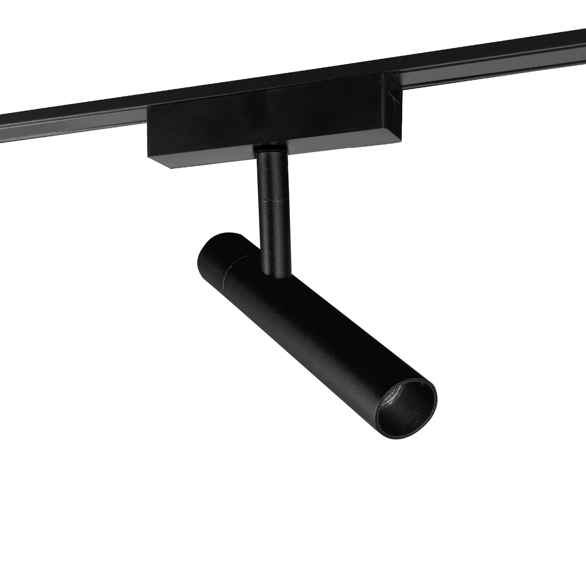 Laser Ultra Slim Magnetic Track LED Dimmable Slim Spotlight 48V Black ...