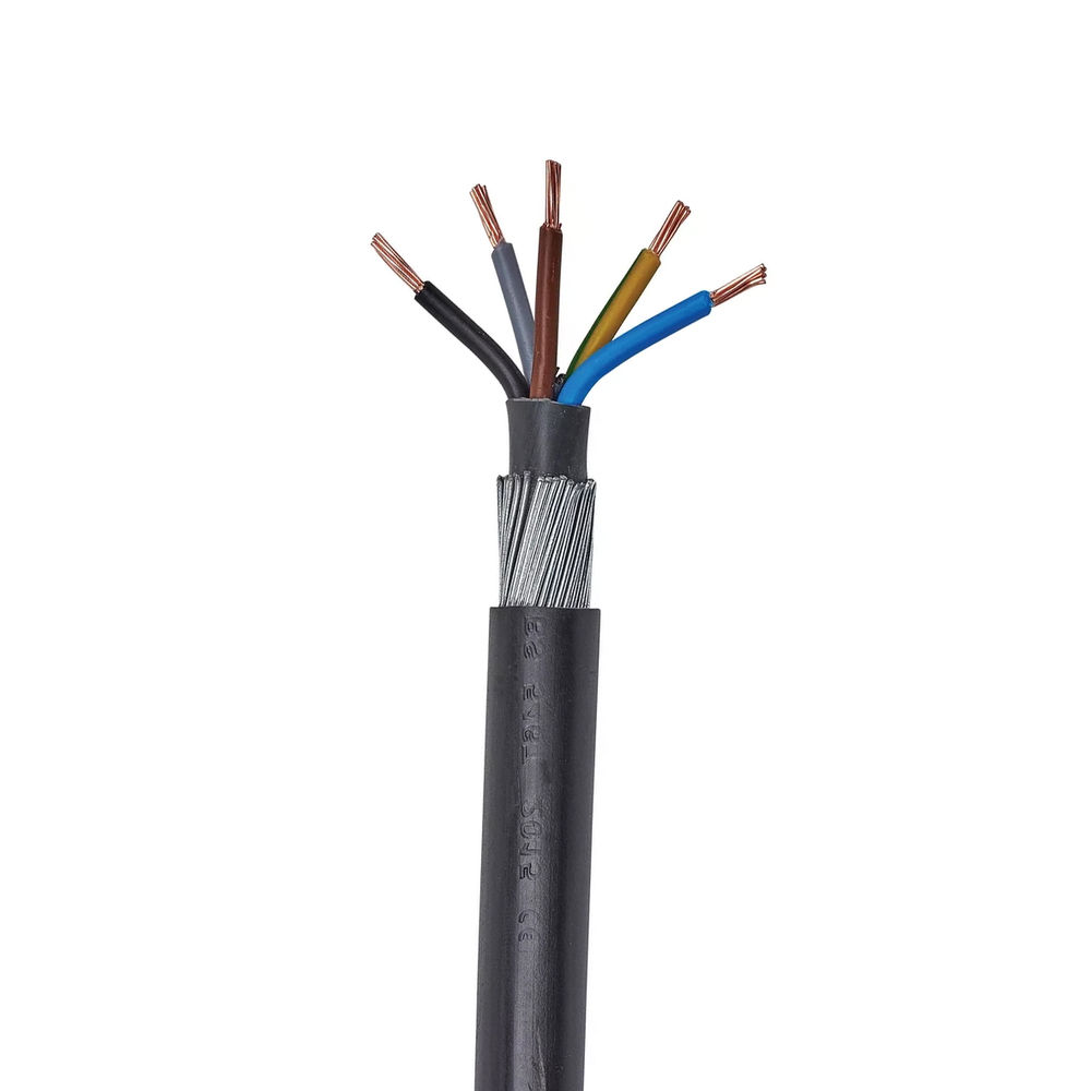 Armoured Cable 1.5mm 5 Core | Mr Resistor Lighting
