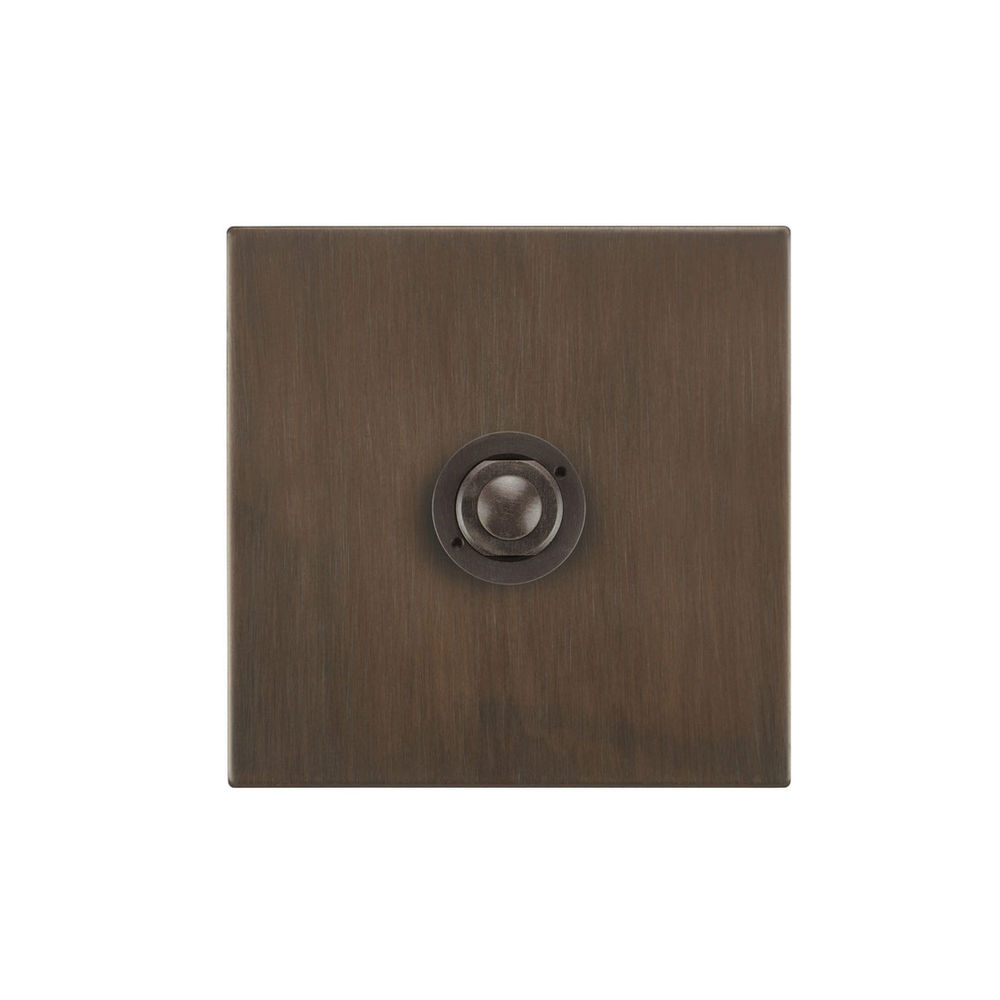 Horizon Square Push Button Switch 1 gang Chocolate Bronze | Mr Resistor ...