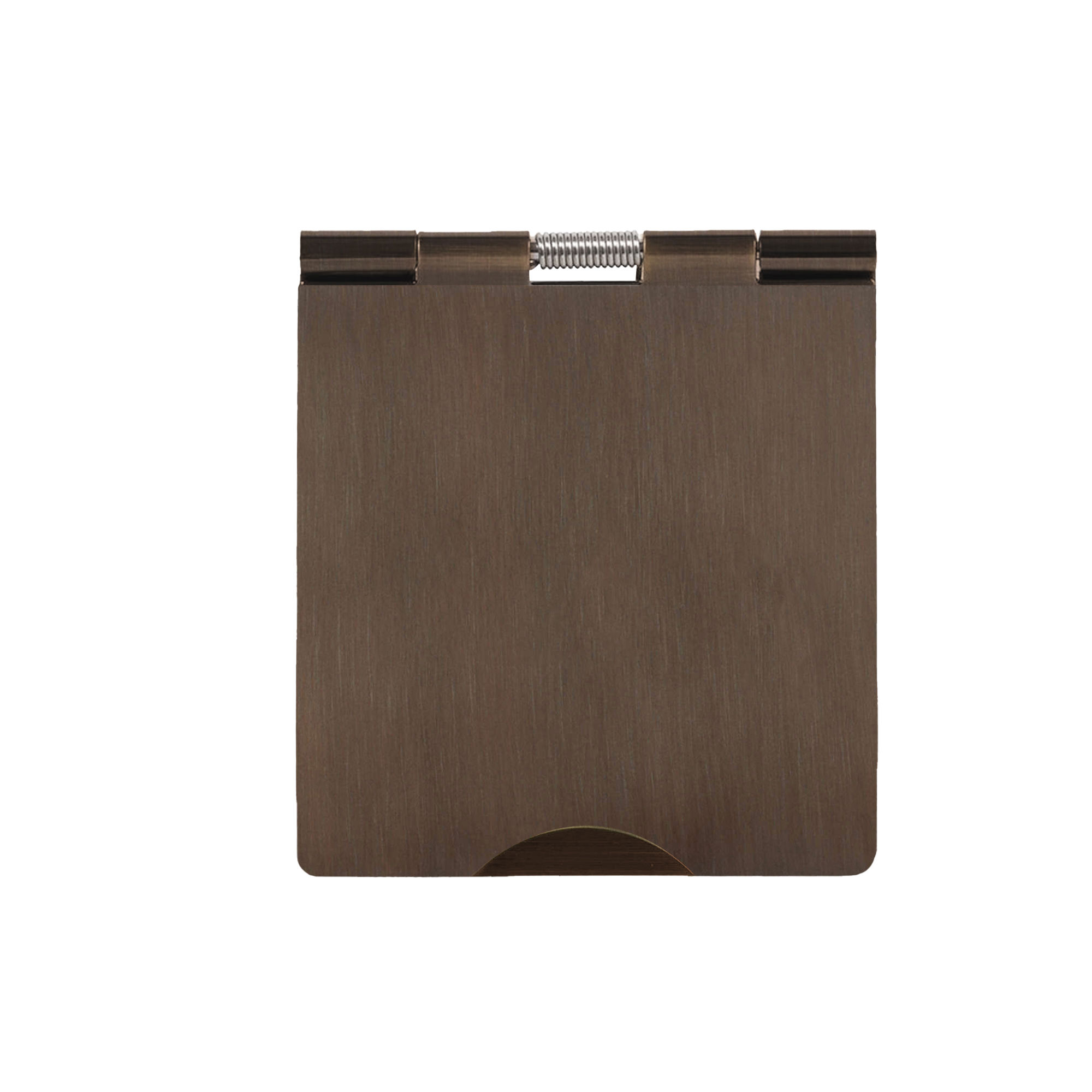 Horizon Square Floor Socket 1 gang 13 amp Chocolate Bronze | Mr ...