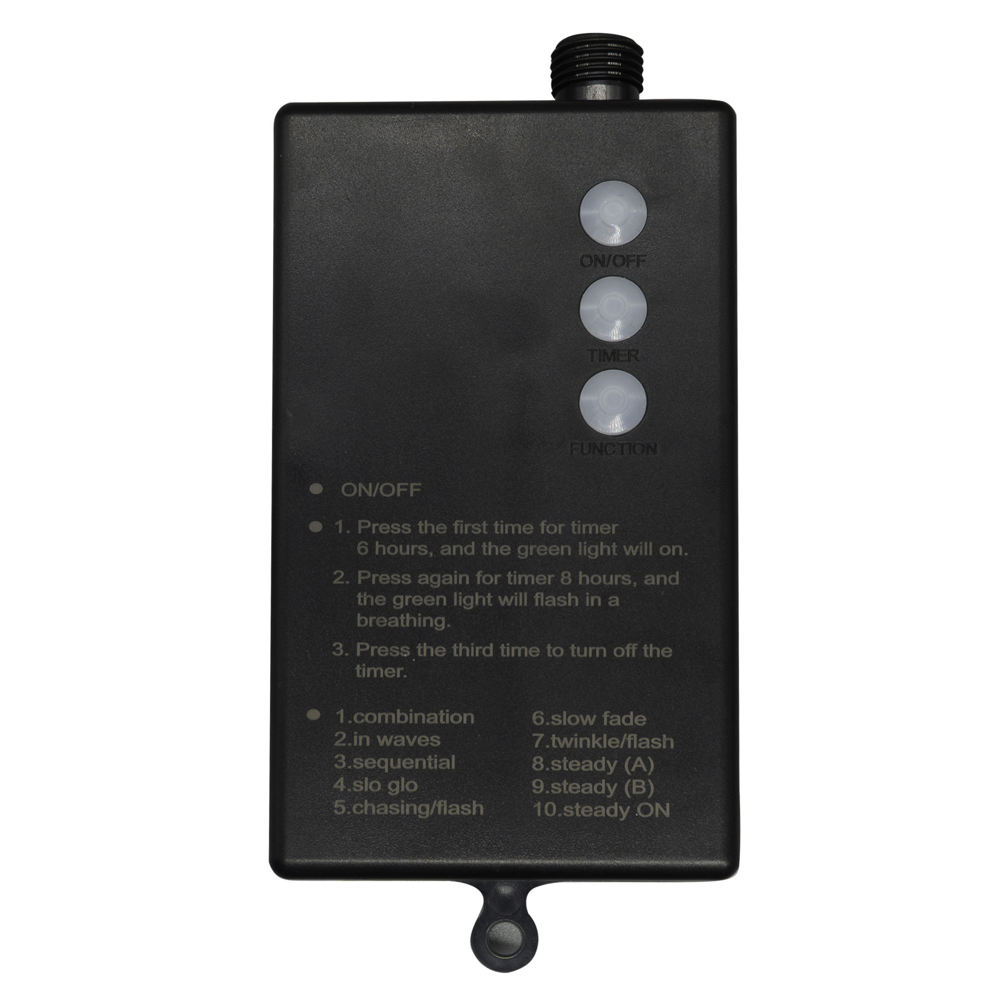 Battery Box and IR Remote Control Black | Mr Resistor Lighting