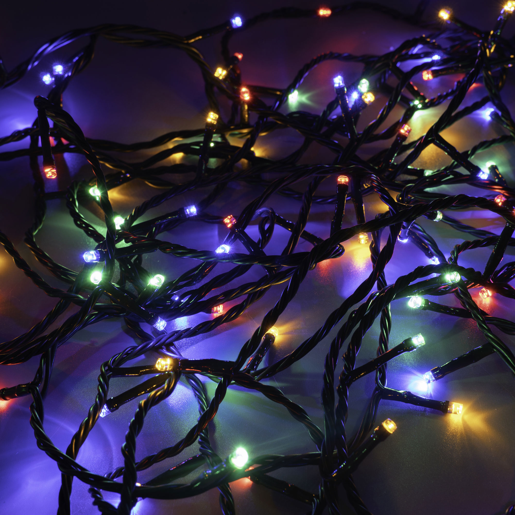 LED String Light Battery Multi-Power Connectable 10M Dual Colour Indoor ...