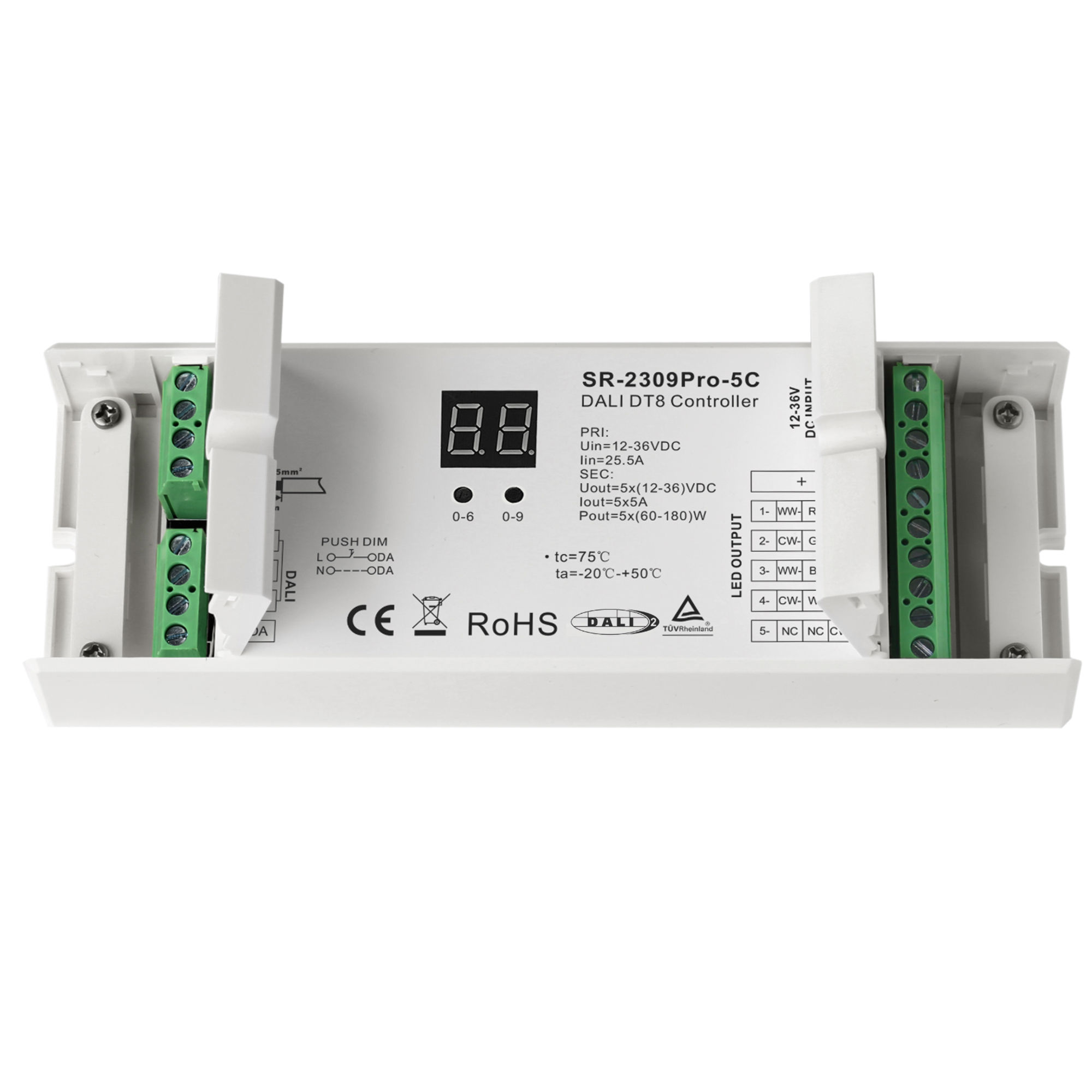 DALI-2 DT8 Dimmable LED Interface RGB CCT 5 Channels (Constant Voltage ...