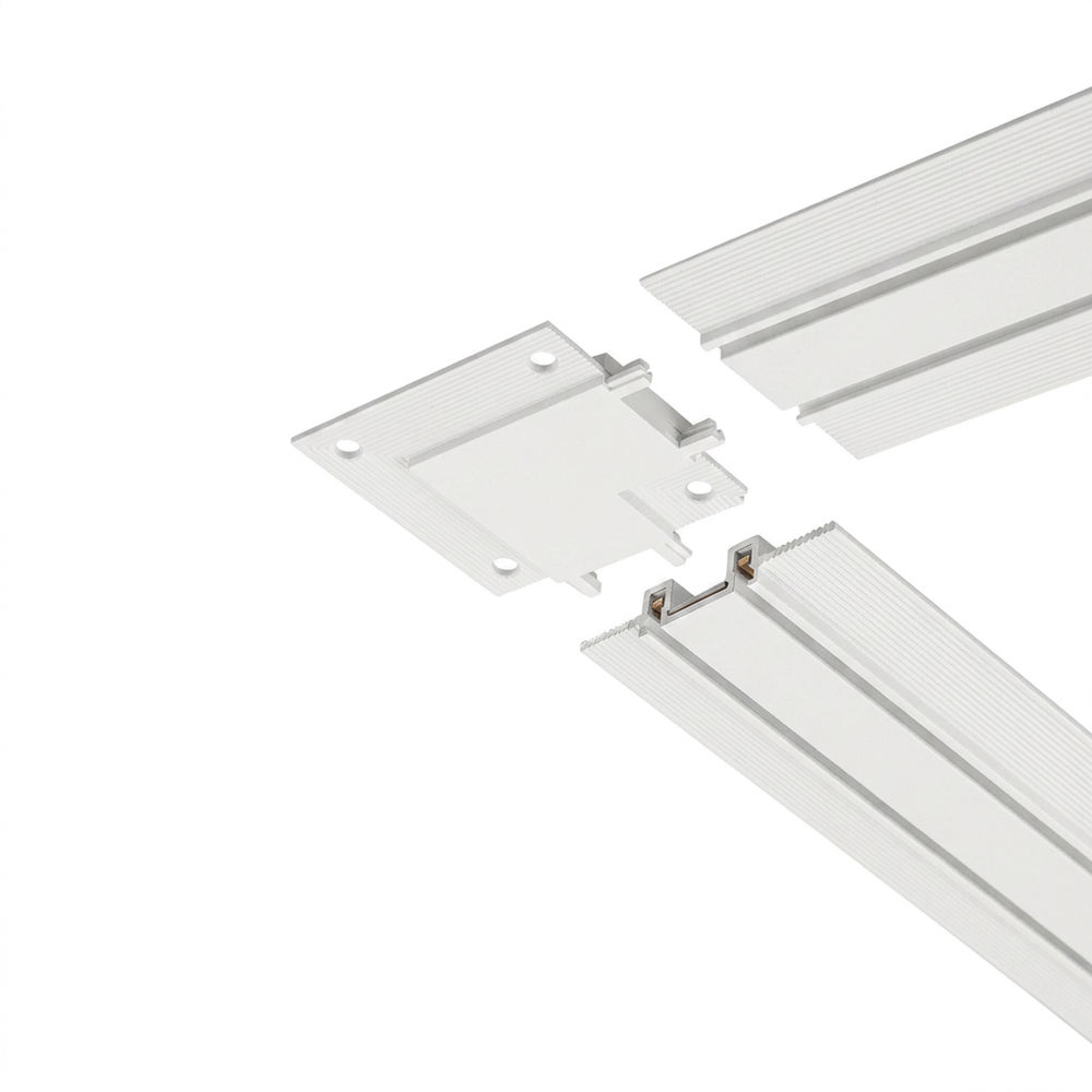 Laser Ultra Slim Magnetic Track 'L' Horizontal Corner Recessed Joint ...
