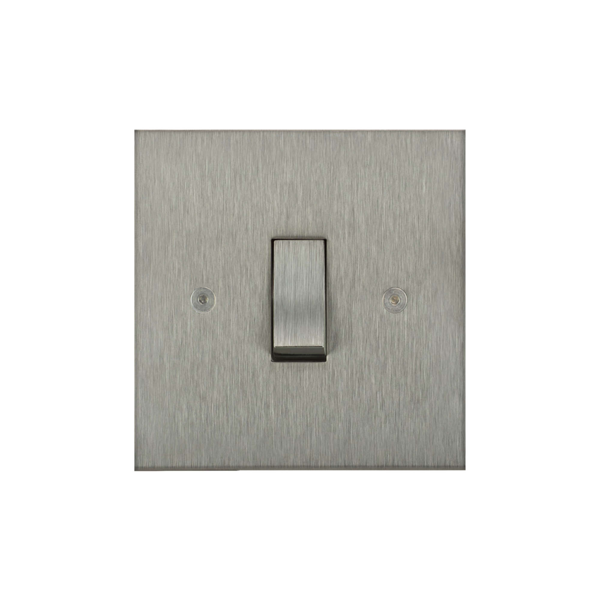 Horizon Square Rocker Switch 1 gang 20 amp intermediate Satin Stainless ...