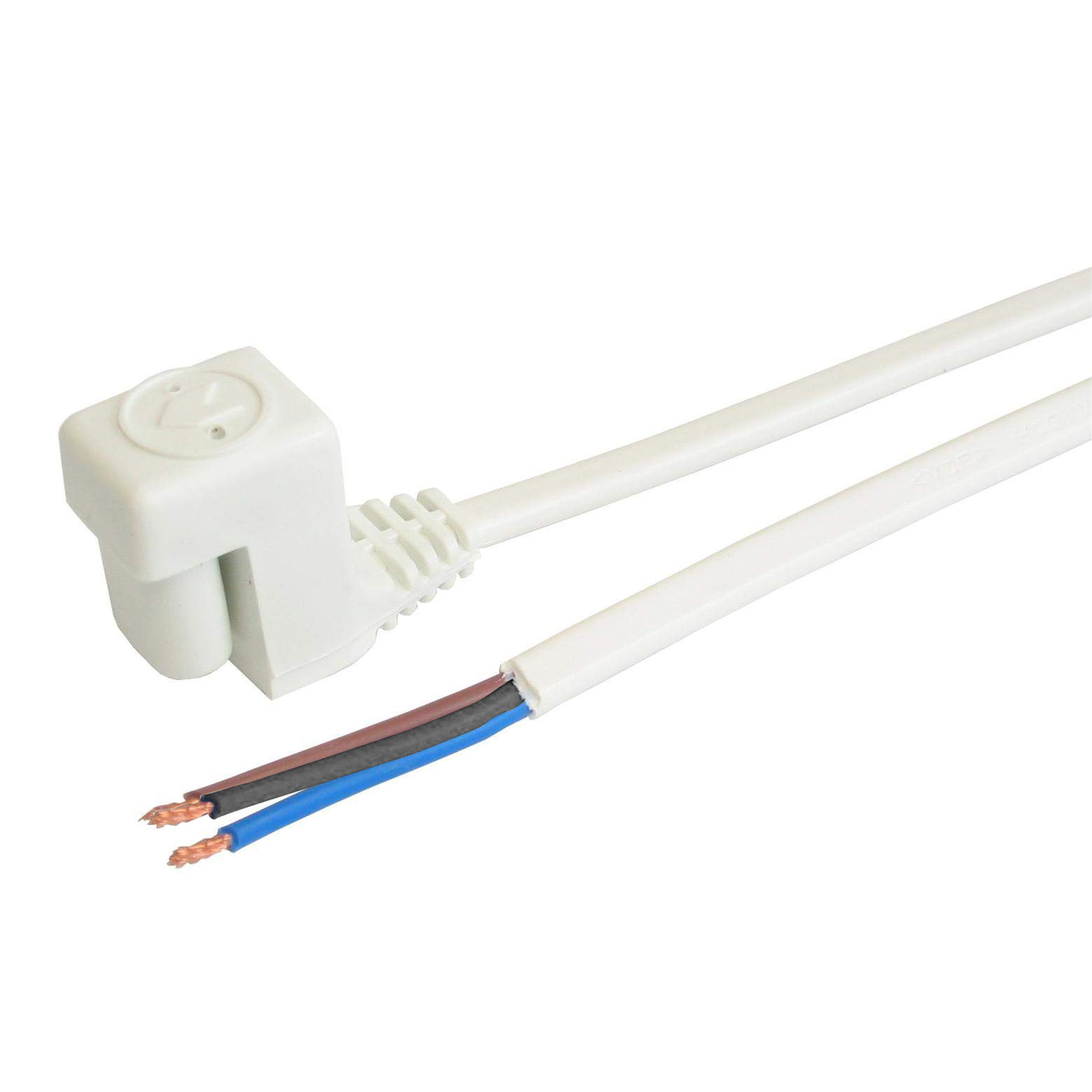 DimSlim Power Lead White 35mm connector with 1800mm lead | Mr Resistor ...