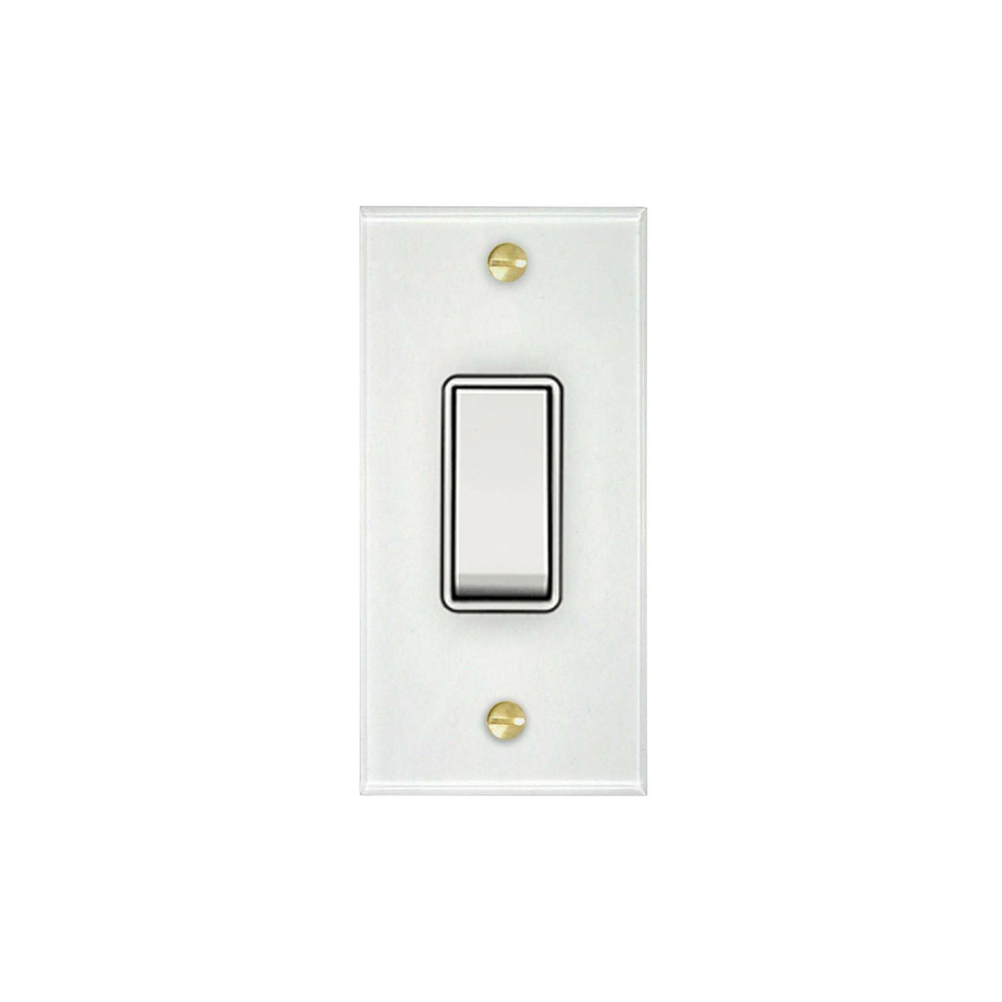 Prism Architrave Switch 1 gang architrave switch Clear Perspex | Mr ...