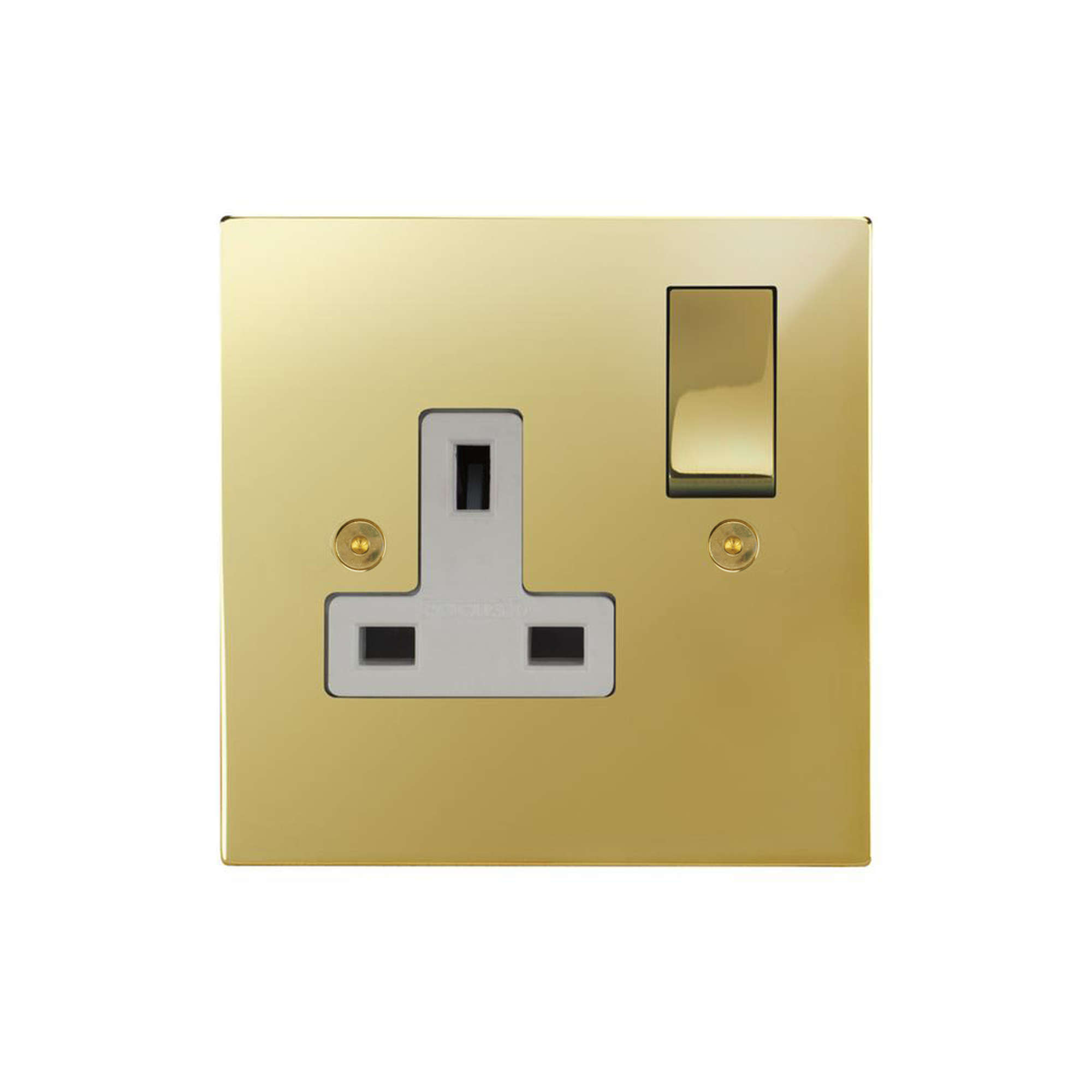 Horizon Square Wall Socket 1 gang 13 amp switch socket outlet Polished ...