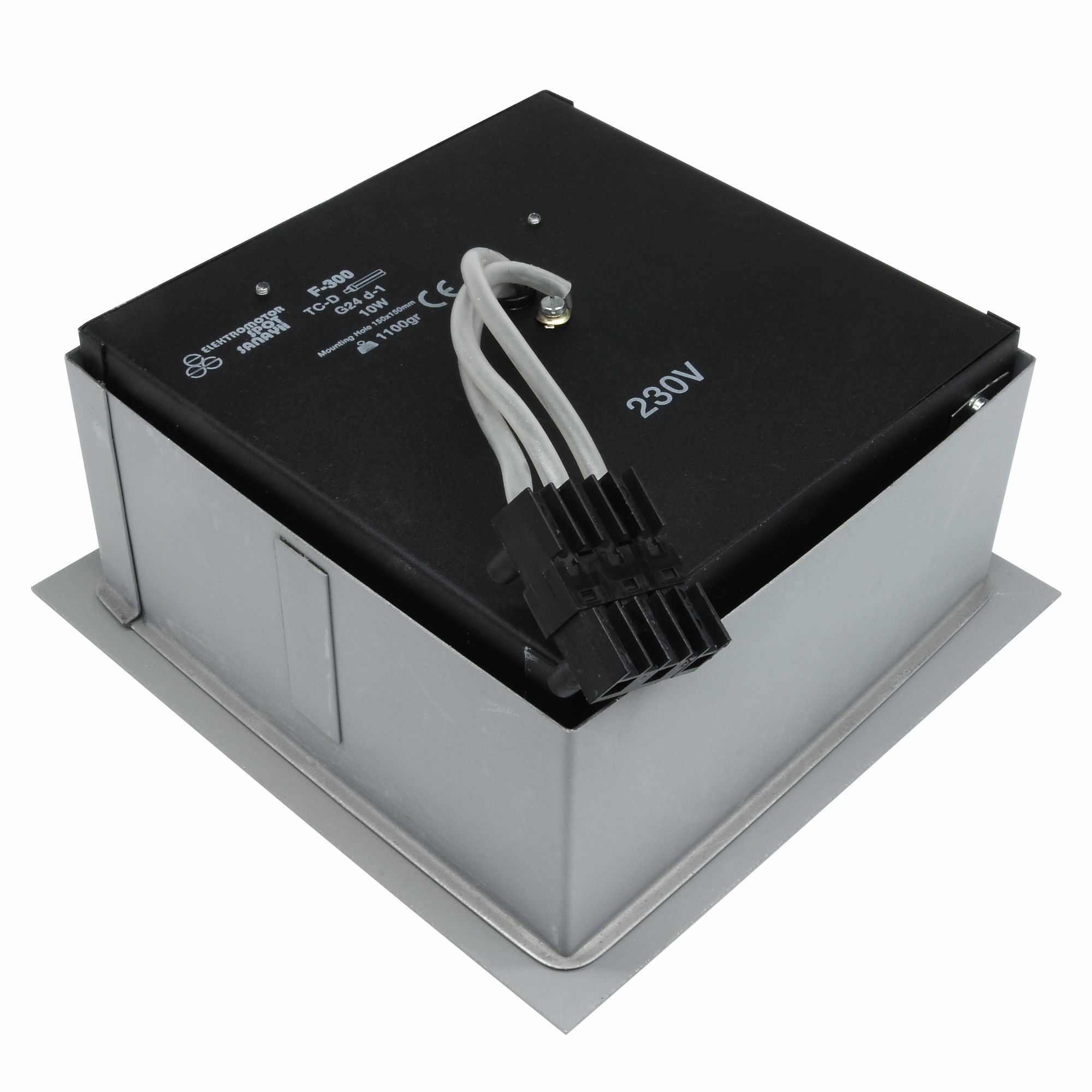 Square Recessed TC-D 240V White 10W | Mr Resistor Lighting