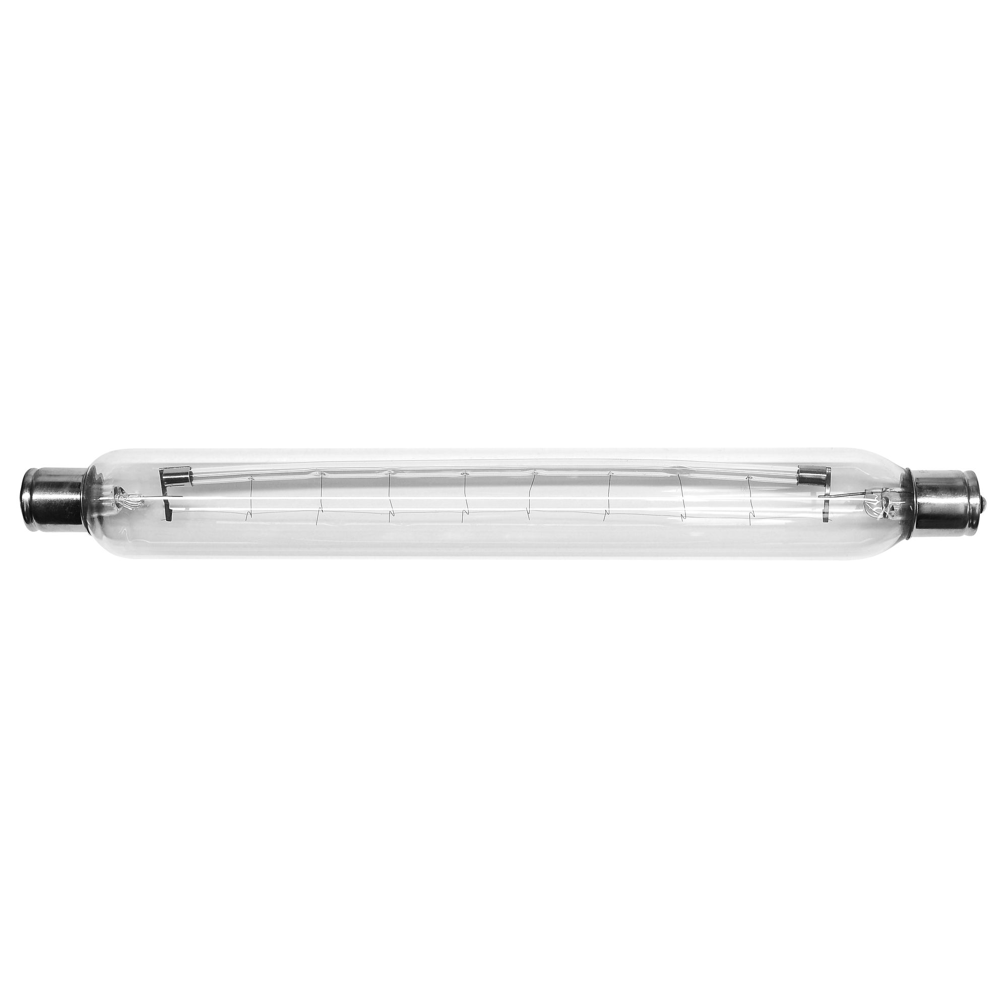 Clear 221mm Tubular Double End 60W Clear | Mr Resistor Lighting