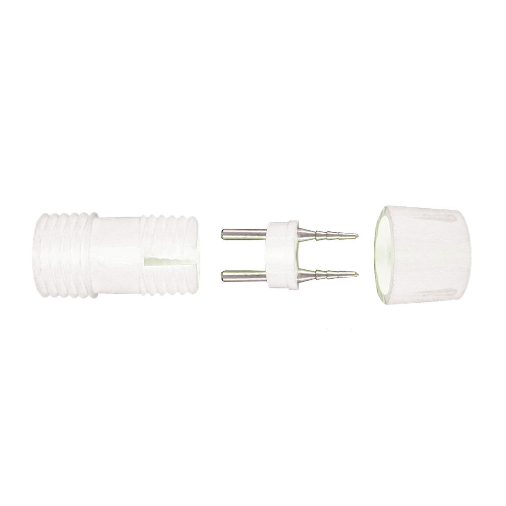 LED Ropelight Power Connector 240V White | Mr Resistor Lighting