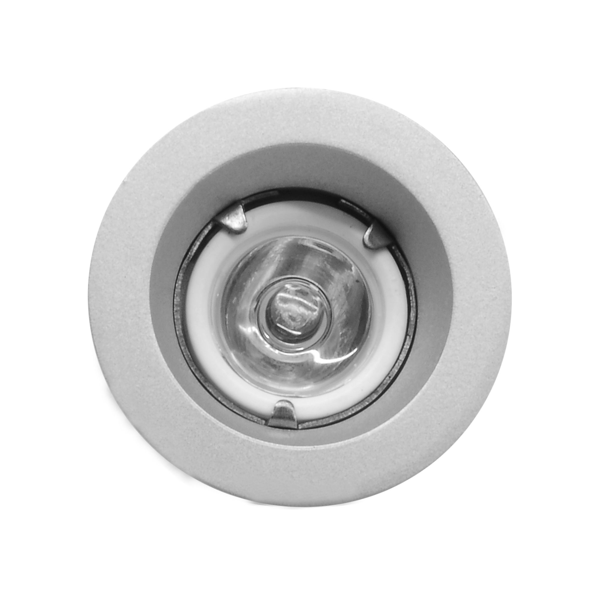 DL7002 Recessed Round Silver Amber | Mr Resistor Lighting