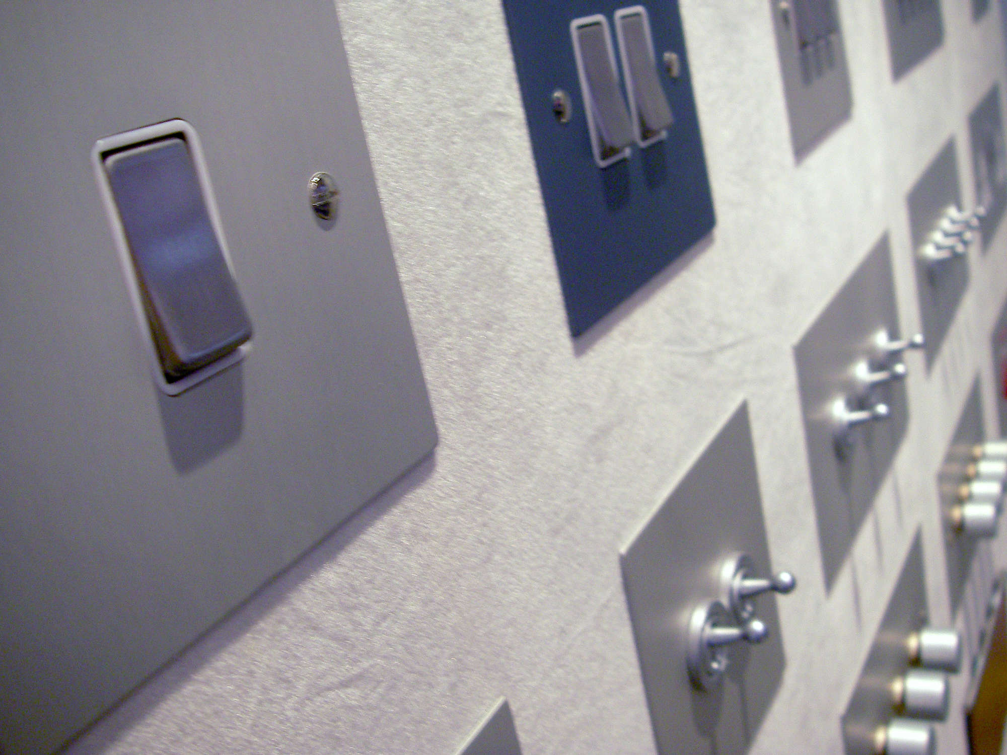 TV Socket 1 gang television co-axial Aluminium | Mr Resistor Lighting