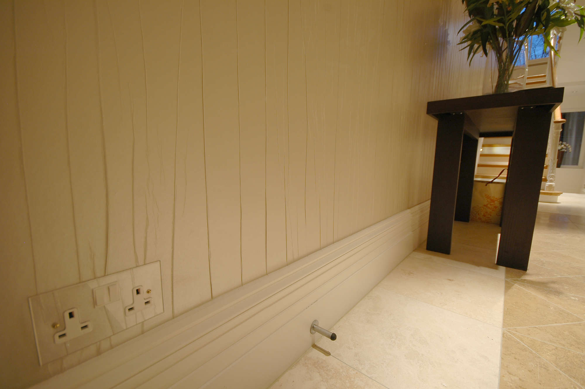 Prism Light Socket 1 gang flex outlet Clear Perspex | Mr Resistor Lighting