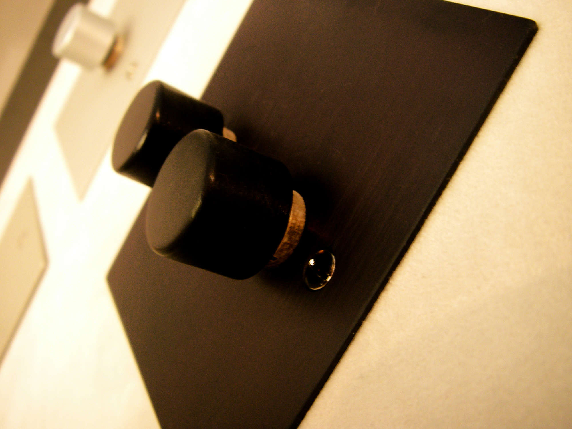 Light Socket 1 gang 2 amp unswitched socket Black Aluminium | Mr ...