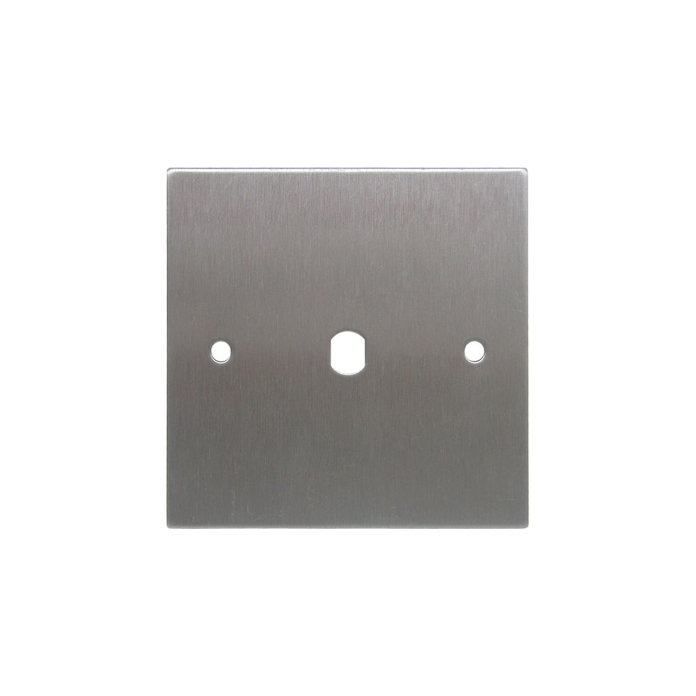 WiseRetro Module Plate Stainless Steel 1 Gang | Mr Resistor Lighting