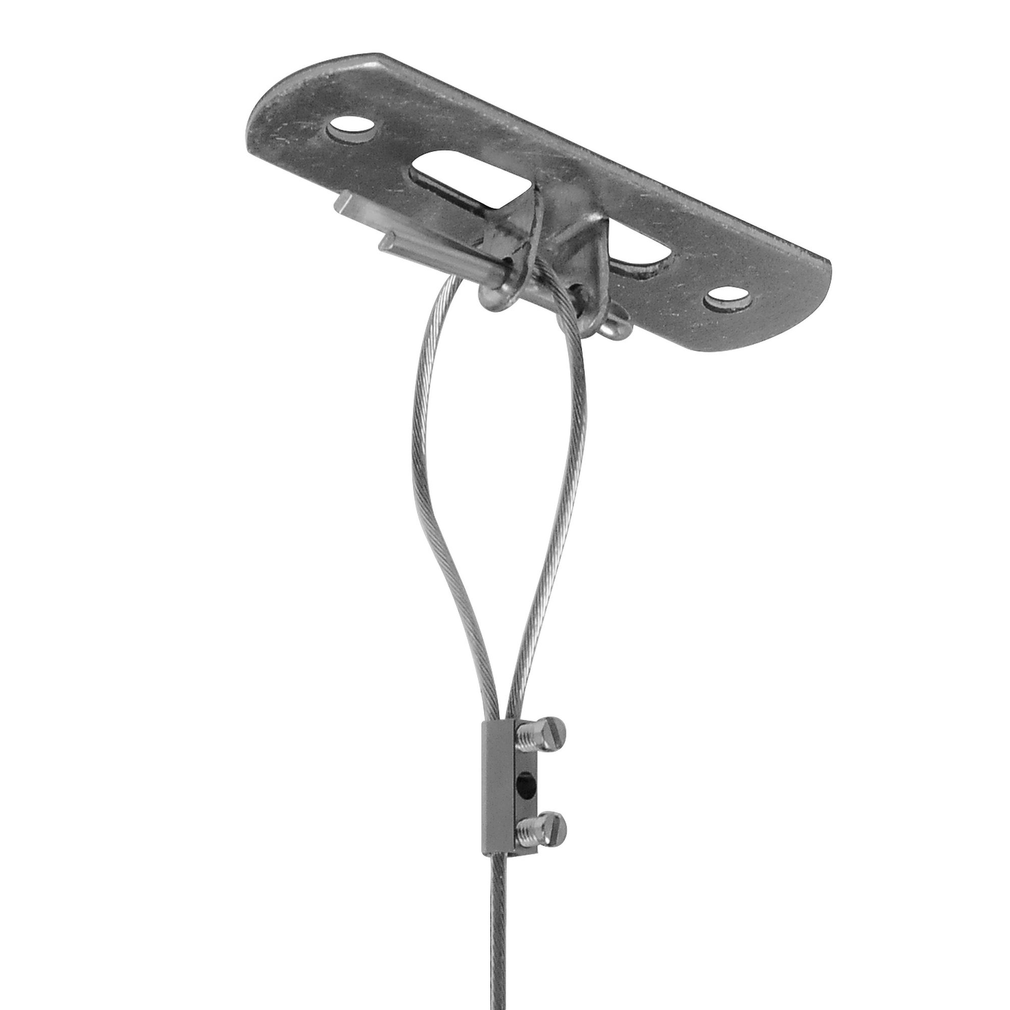 Three Circuit Surface Track Suspension Kit Black | Mr Resistor Lighting