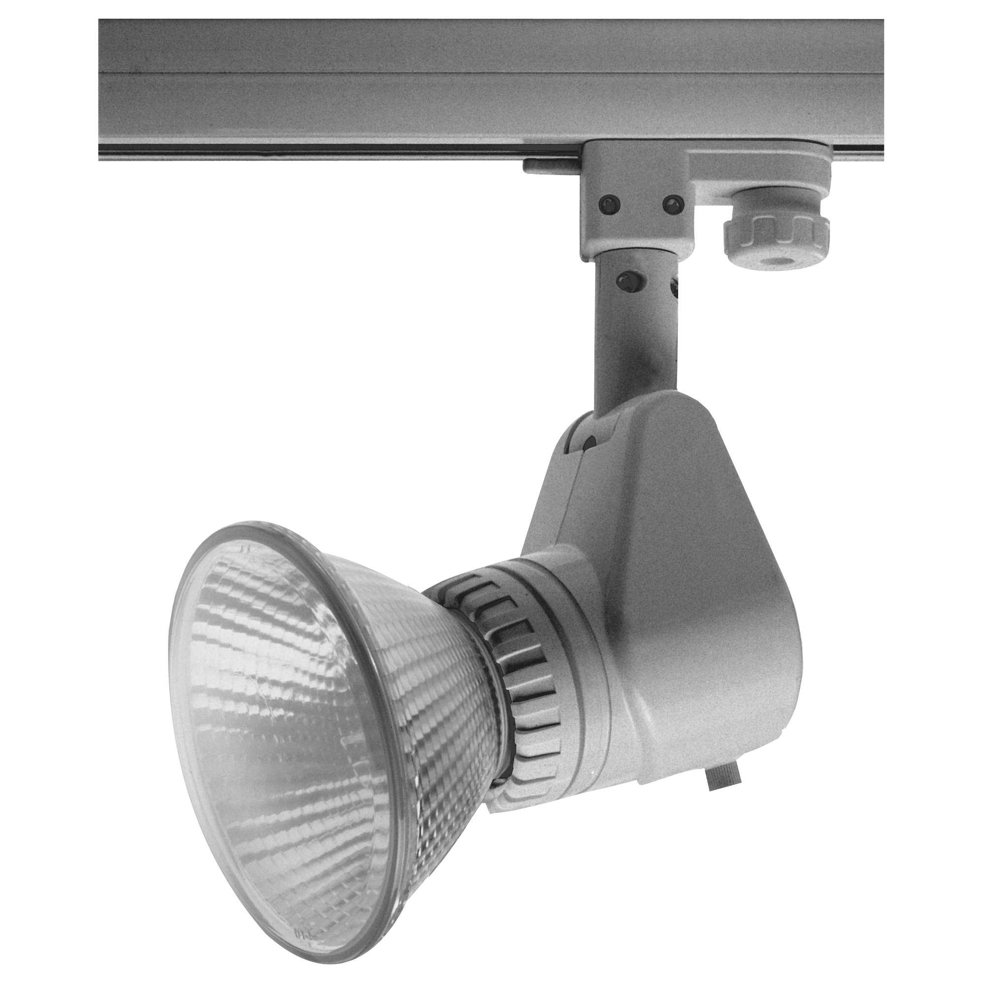 Universal Track Spot 240V 100W Silver | Mr Resistor Lighting