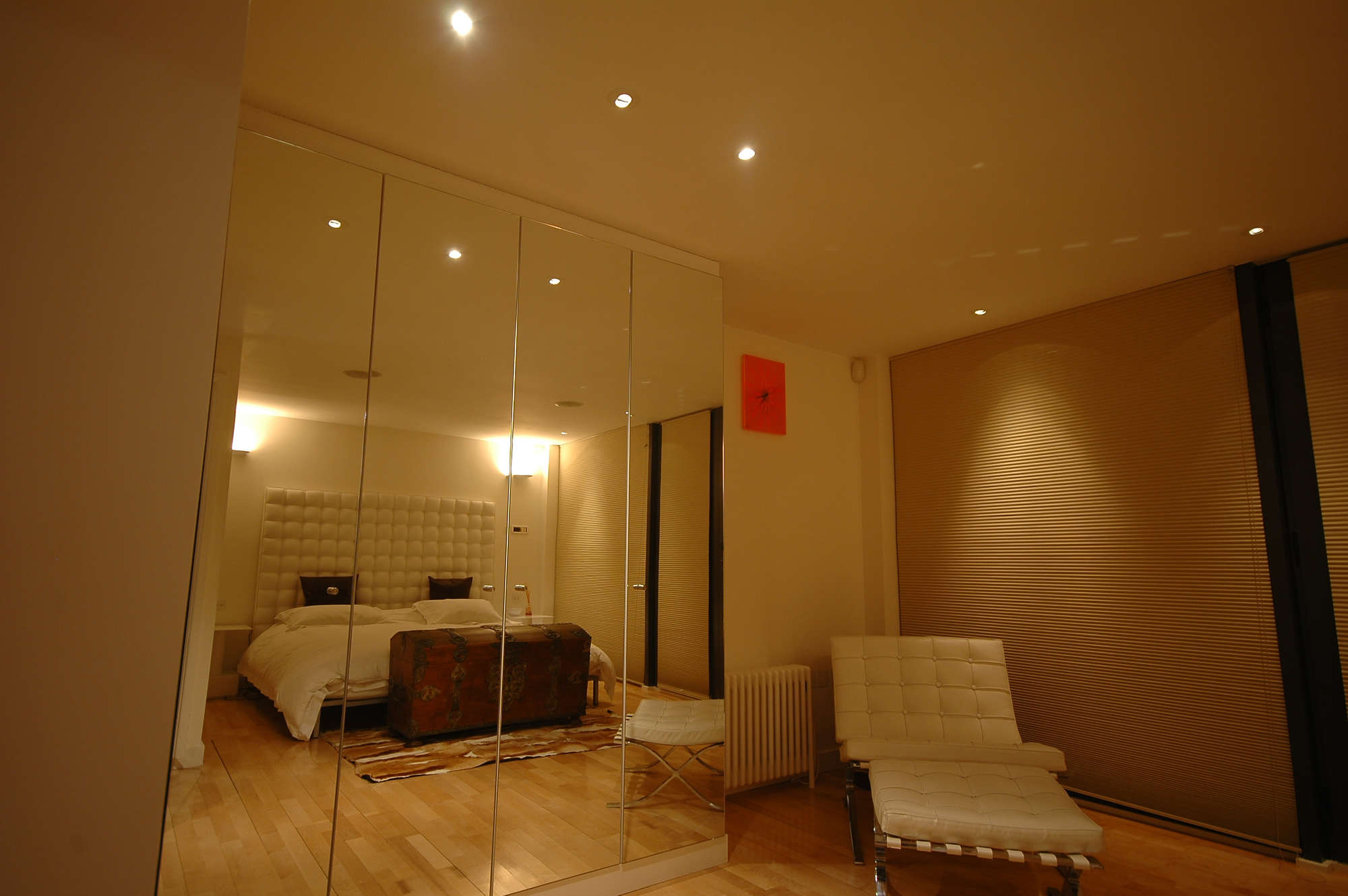 Fixed Pinhole Mini Shower Downlight IP54 Clear Glass 12V 35W RAL 9010 ...