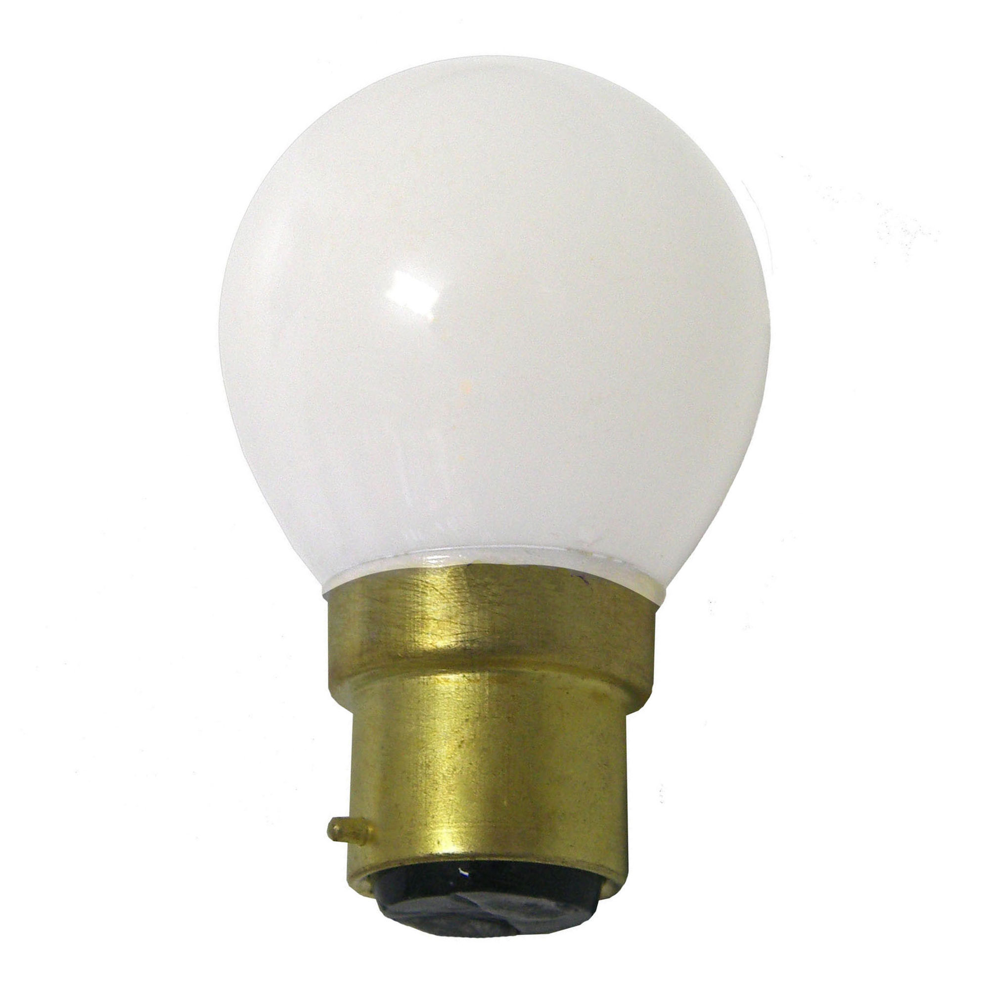 Colour BC Golf Ball Light Bulb 3000K Warm White | Mr Resistor Lighting