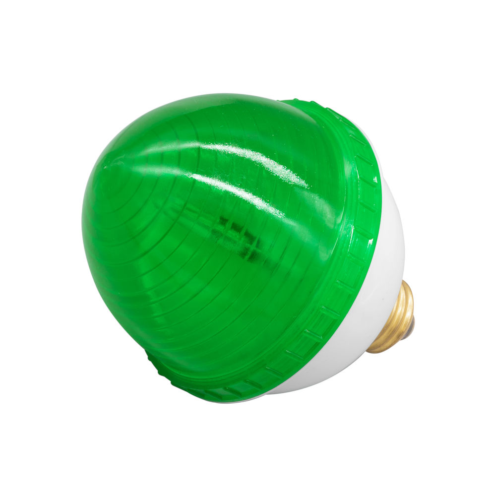 Strobe Ball (Edison Cap) Green | Mr Resistor Lighting