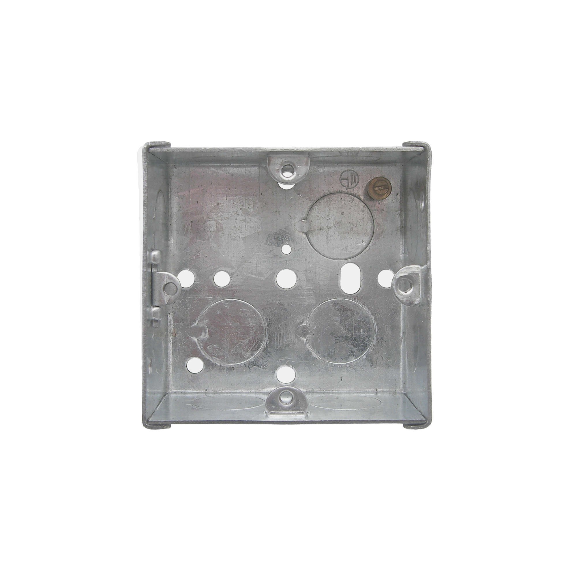 Single Plate Back Box Metal 35mm | Mr Resistor Lighting