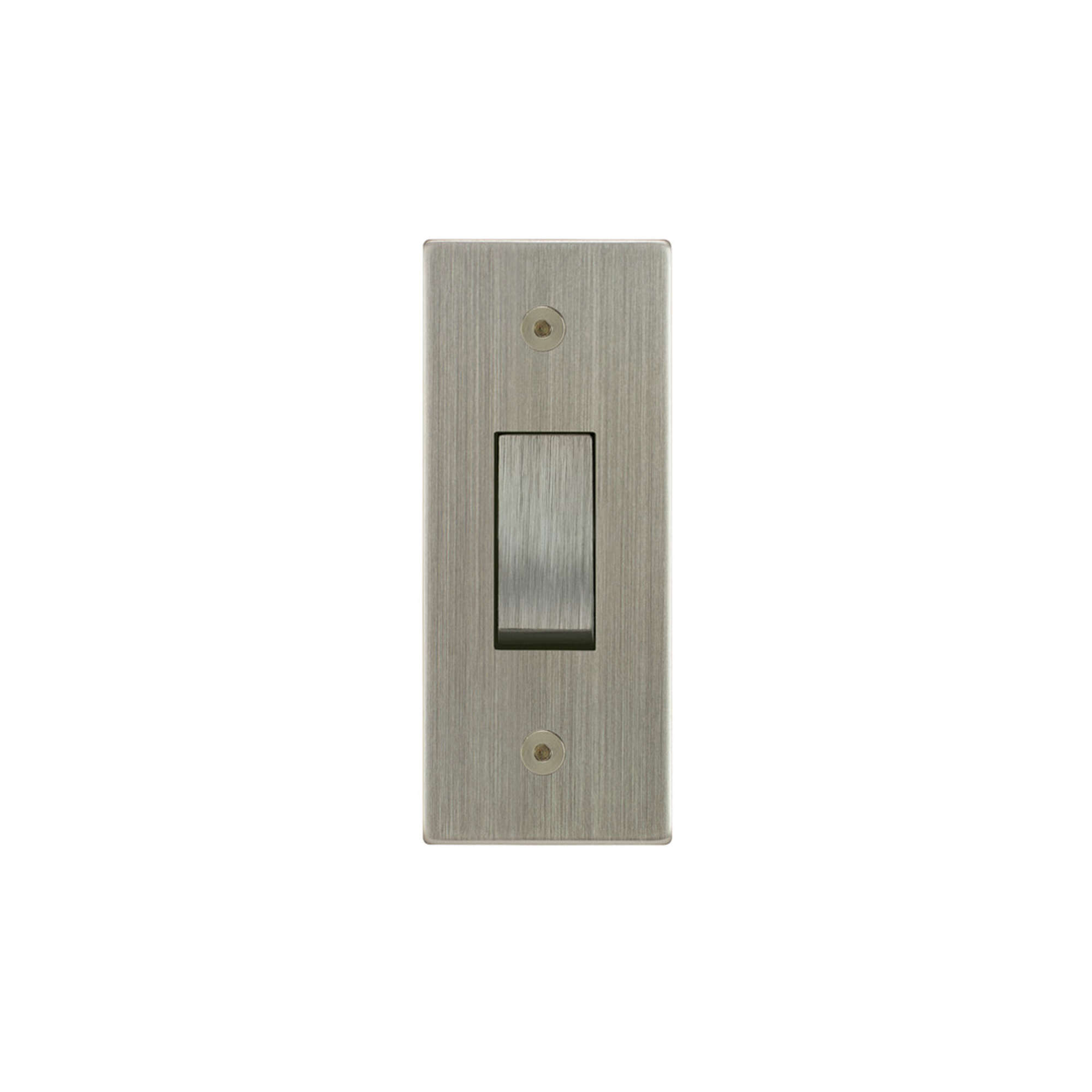 Horizon Square Architrave Switch 1 gang architrave Satin Nickel | Mr ...