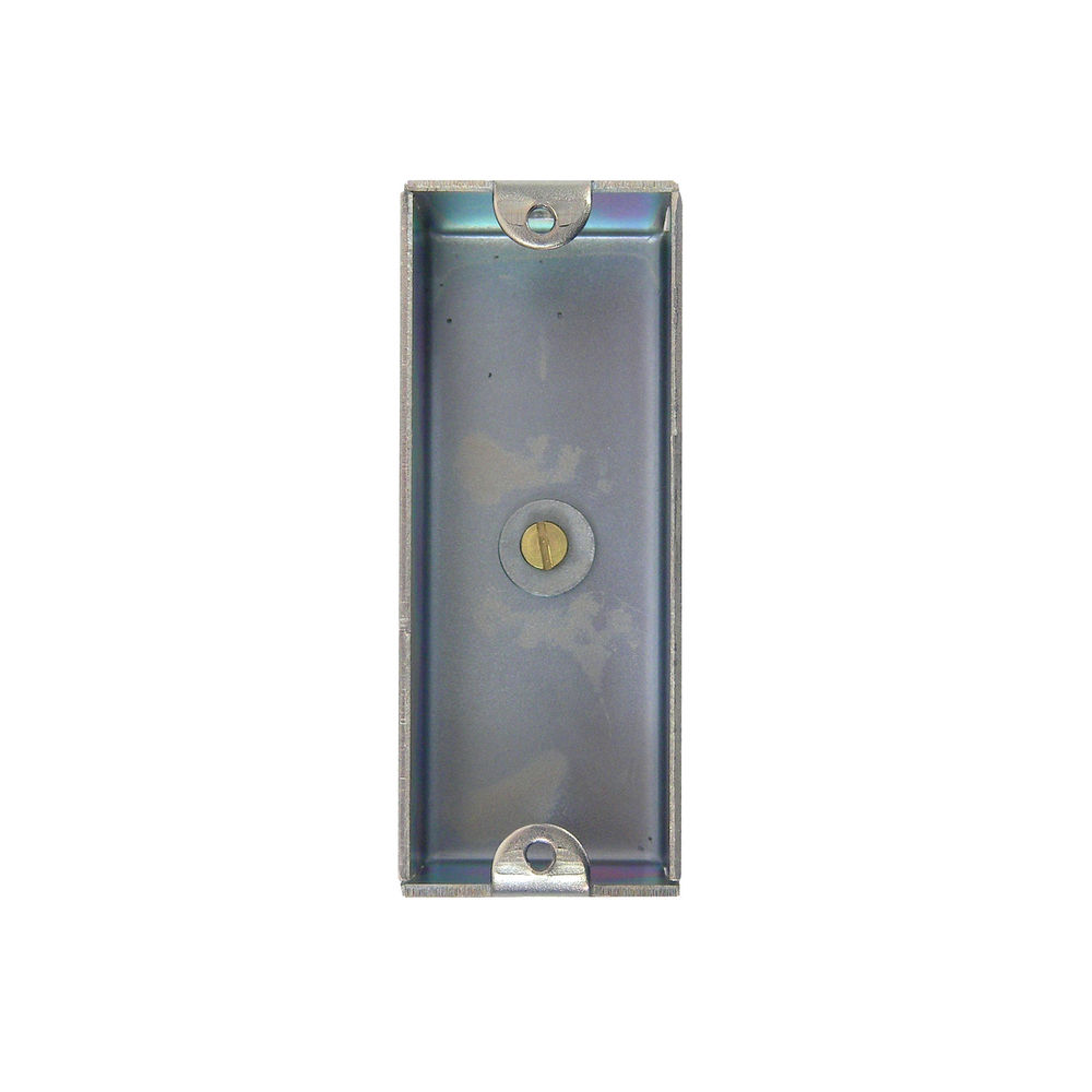 Single Plate Architrave Back Box Metal 35mm | Mr Resistor Lighting