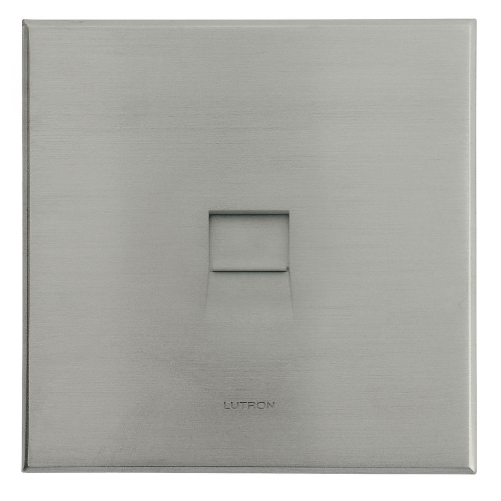 Complimentary Phone Socket Nickel Frameless 1 Gang | Mr Resistor Lighting