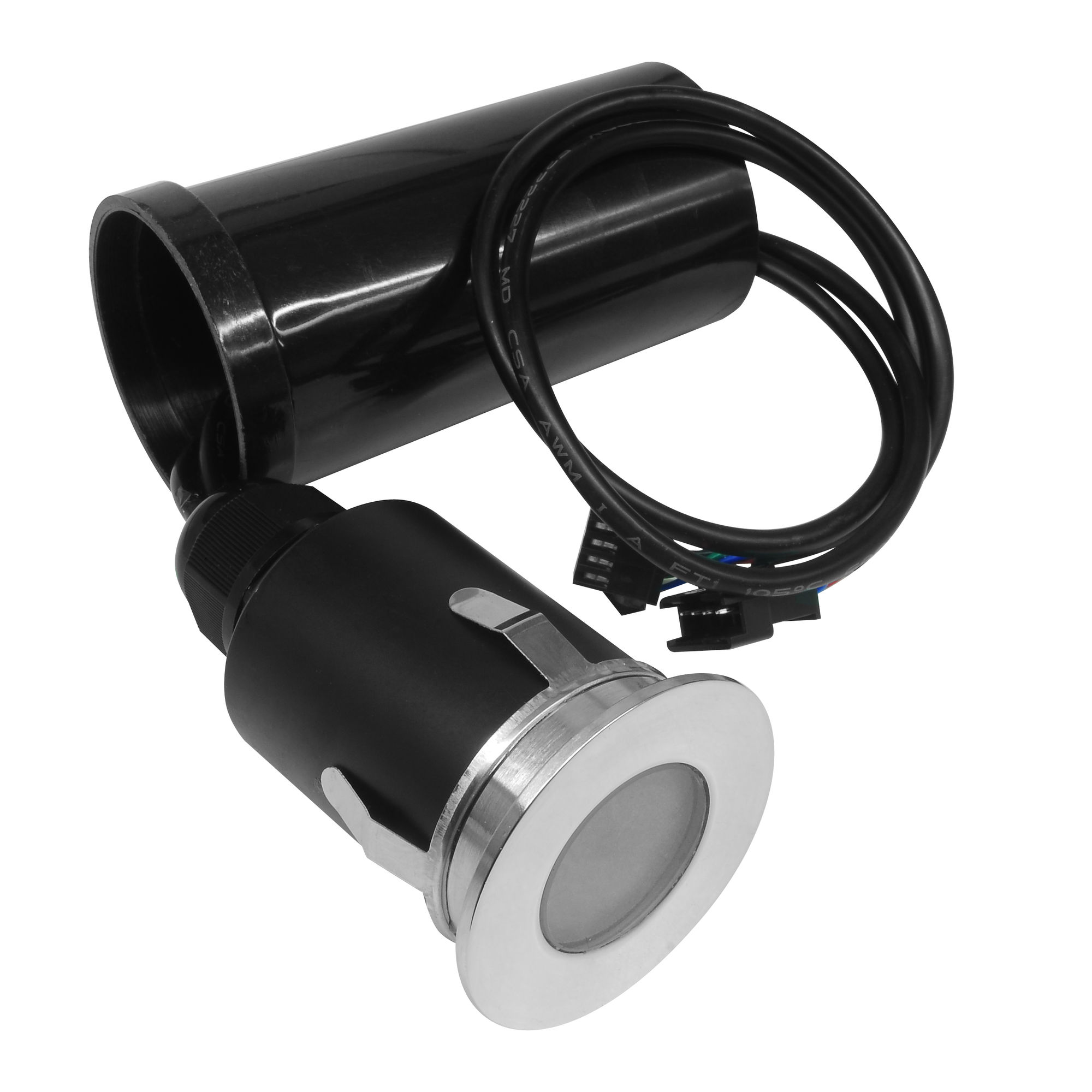 Phantom Stainless Steel Round 40° RGB 350mA RGB 3W | Mr Resistor Lighting