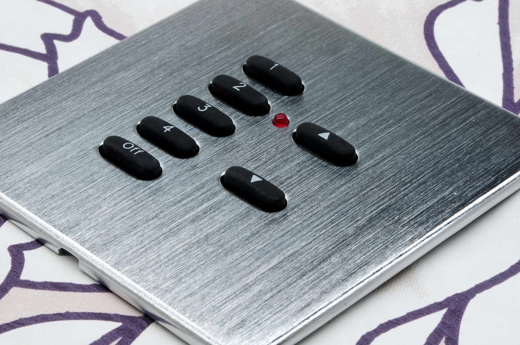 RAKO Wireless Wall Switch 7 Button Stainless Steel Screwless | Mr ...