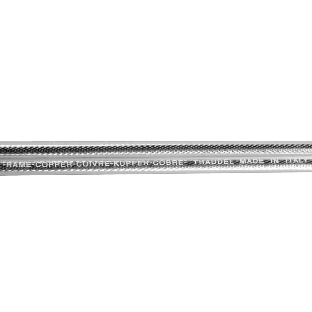 240V Single Mains Cable Clear 1m | Mr Resistor Lighting