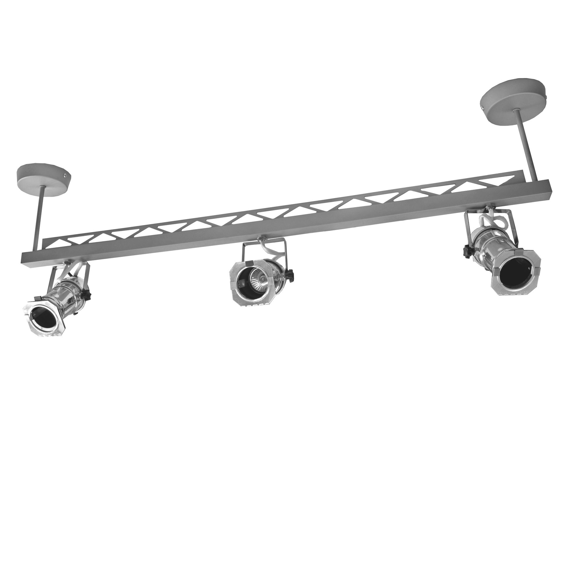Triple Theatre Spot 240V 3 x 50W Chrome | Mr Resistor Lighting