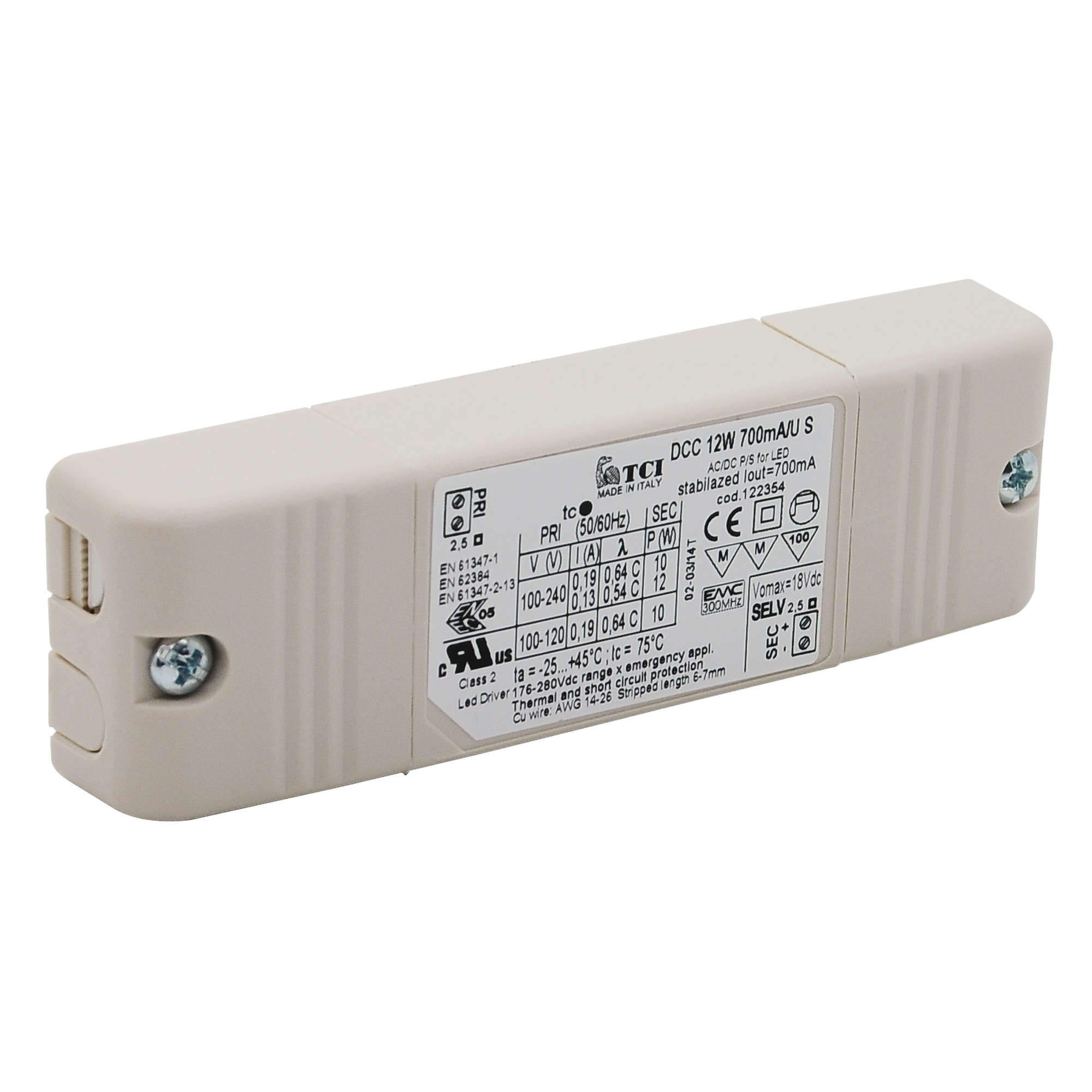 LED Driver (Constant Current) 12W 700mA | Mr Resistor Lighting