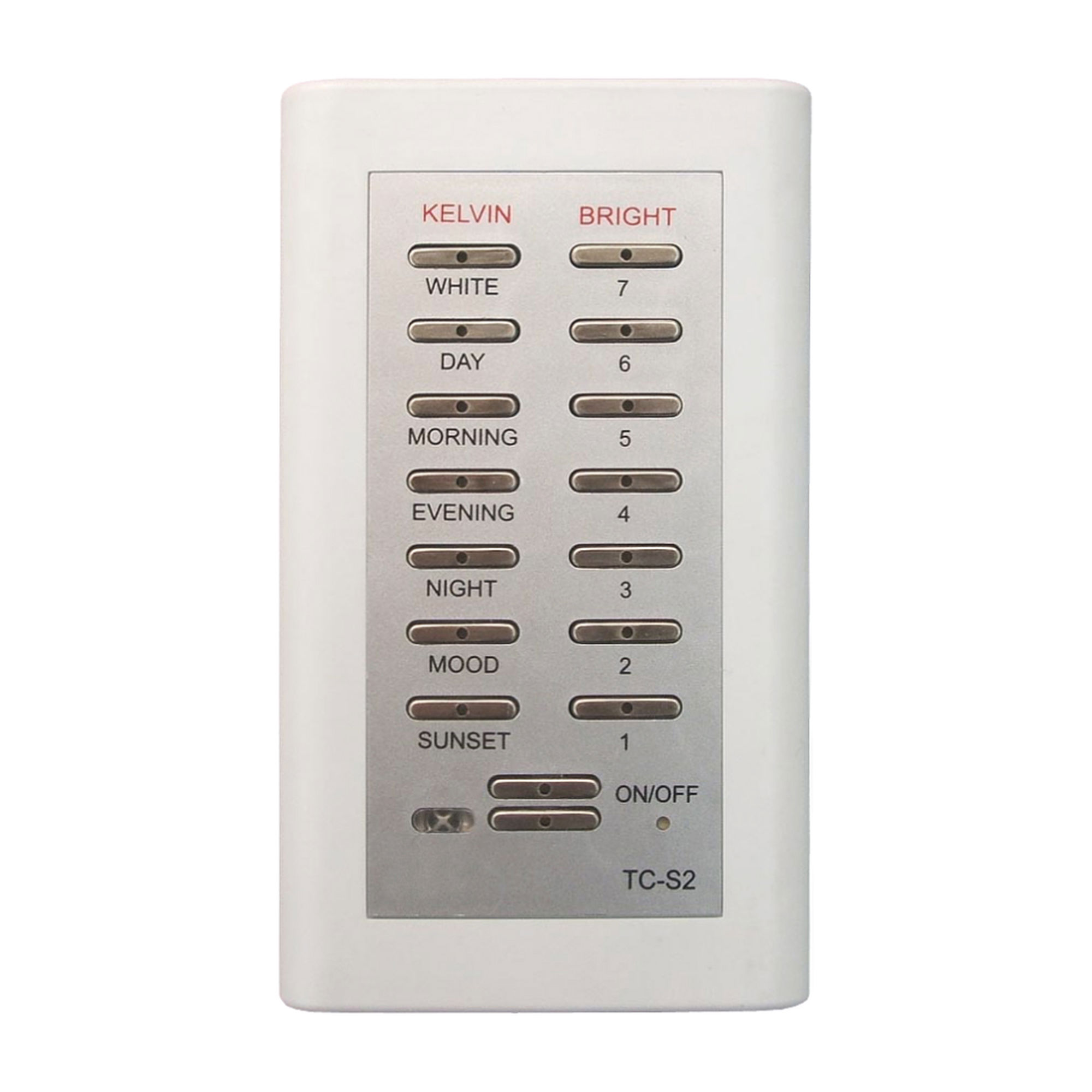 Feelux TCS2 Wired Dimming Switch White Change Brightness Levels ...