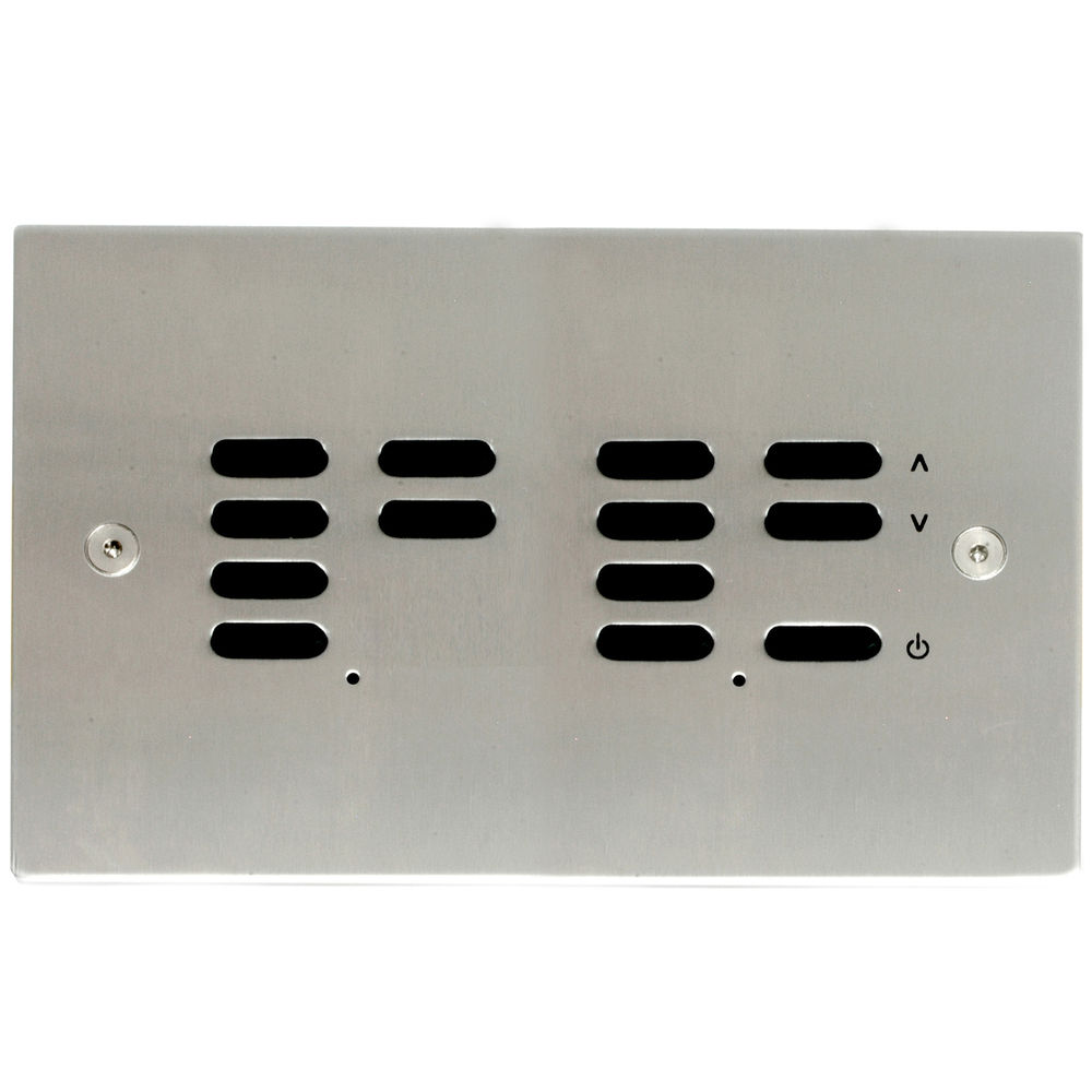 Wise ID Switch Satin Stainless Steel 7 + 6 Channel | Mr Resistor Lighting