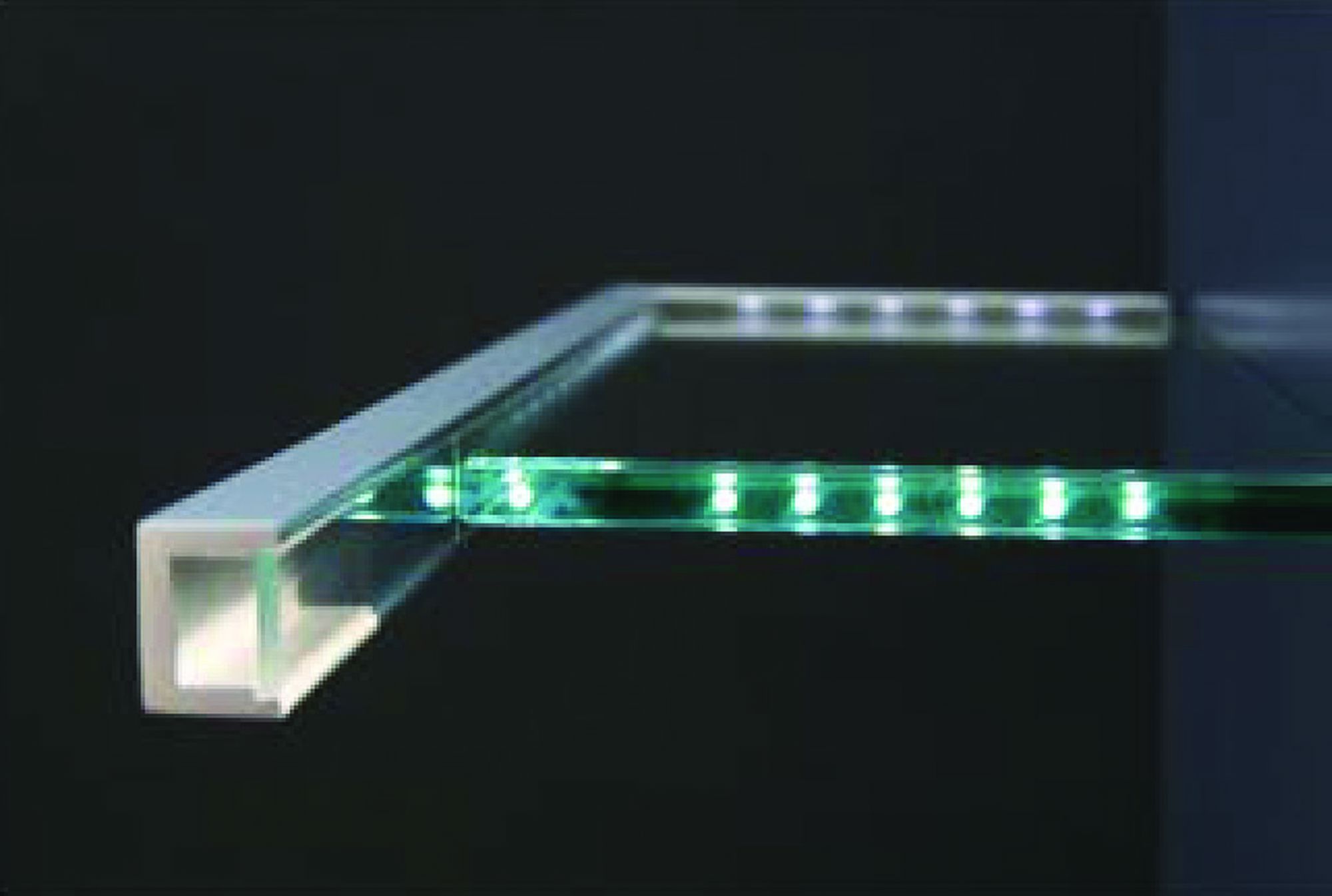 MDF U Surface Extrusion Profile Grey 1000mm | Mr Resistor Lighting