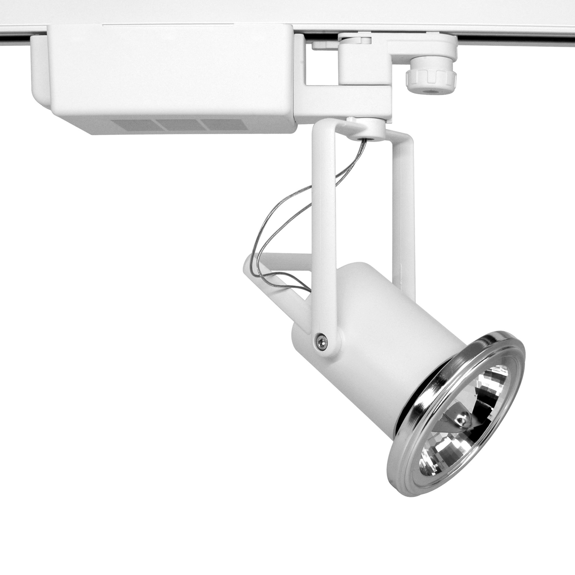 Drim AR111 Three Circuit Track Light 240V 75W White | Mr Resistor Lighting