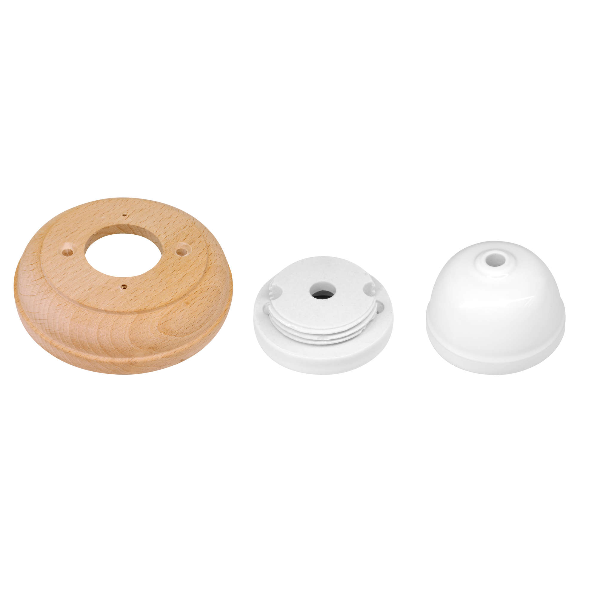 Porcelain Ceiling Rose White | Mr Resistor Lighting