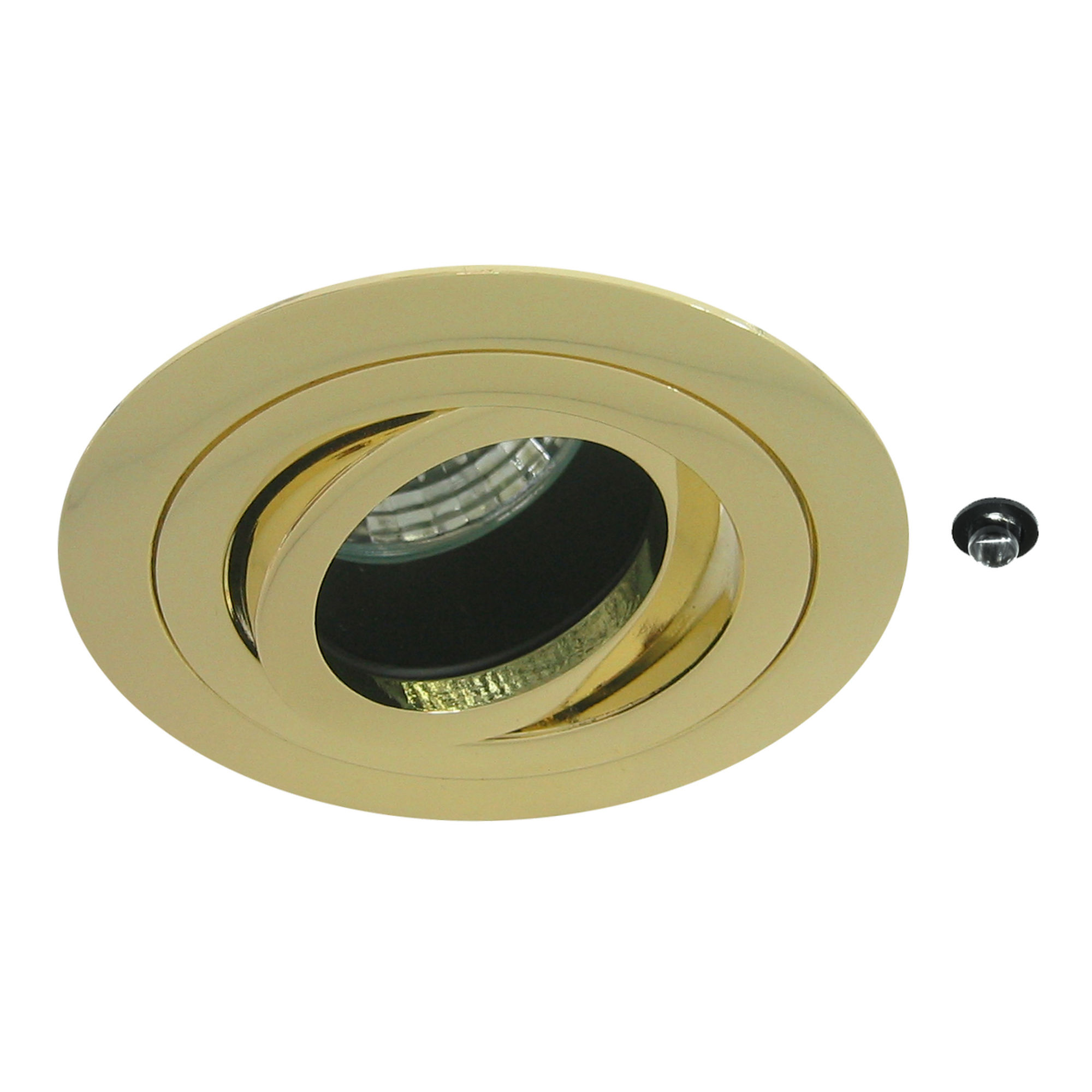 Black Baffle 50 Emergency Brass 50W | Mr Resistor Lighting