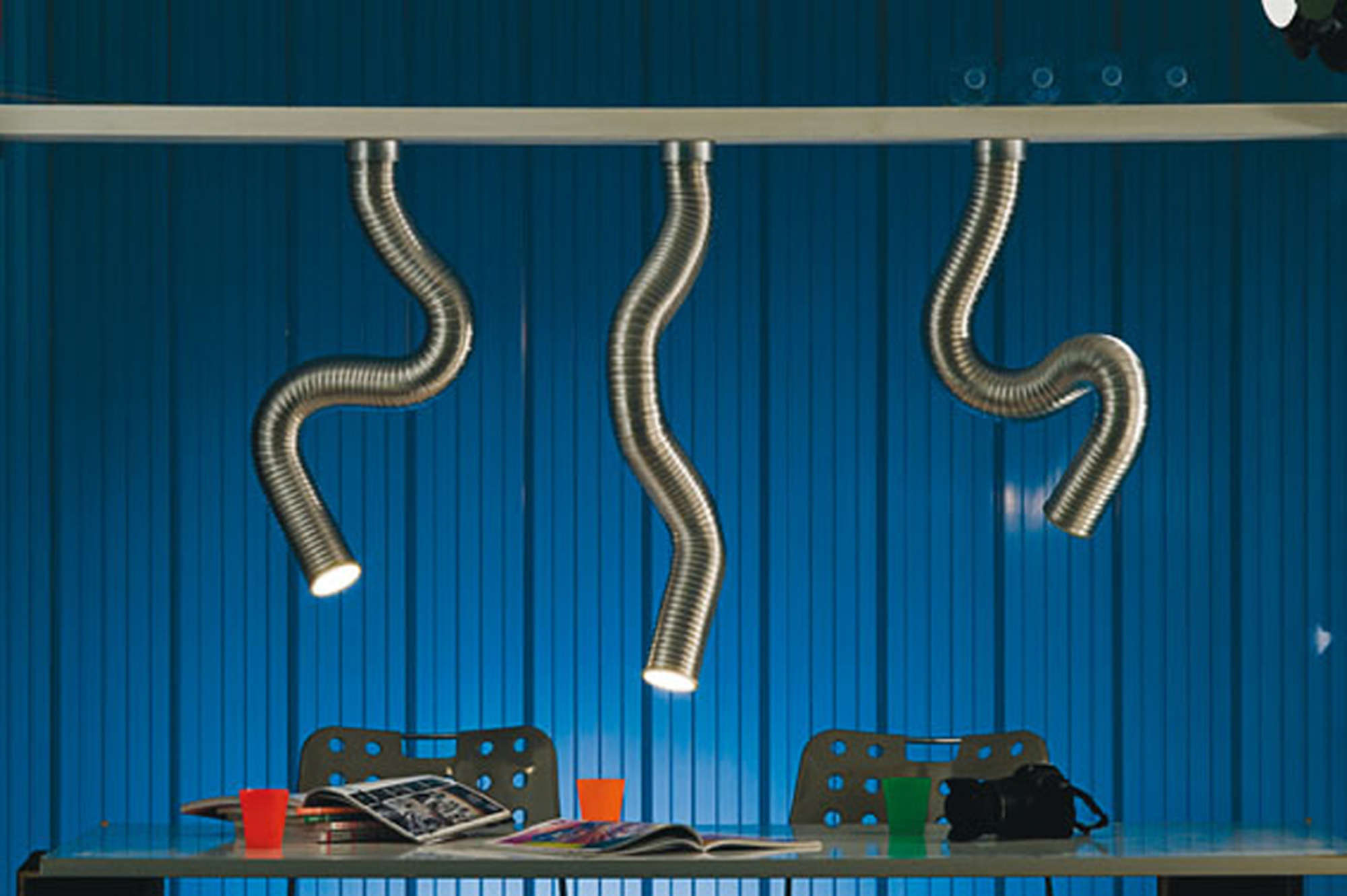 Slinky Spotlight Large 240V 60W Silver | Mr Resistor Lighting