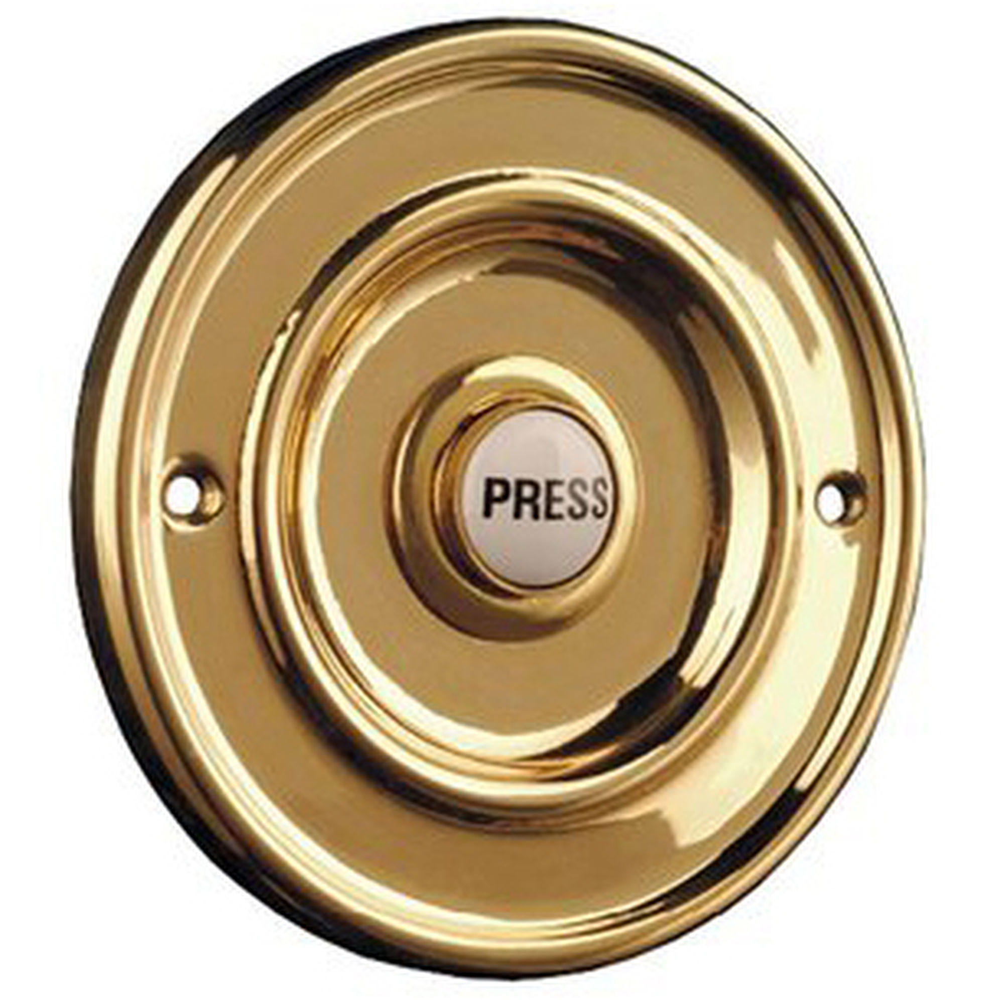 Wired Bell Push Brass 63mm | Mr Resistor Lighting