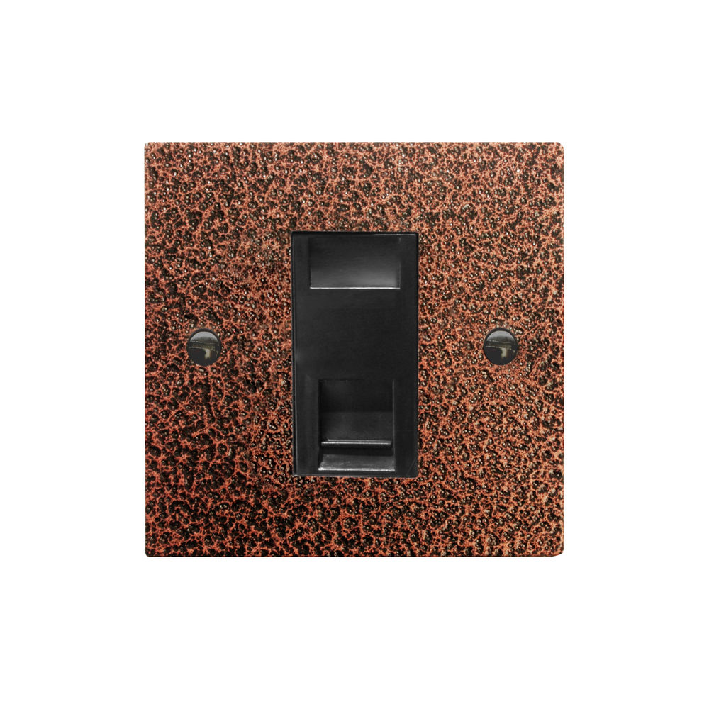 Communications Socket 1 gang RJ45 cat 6 socket Copper | Mr Resistor ...