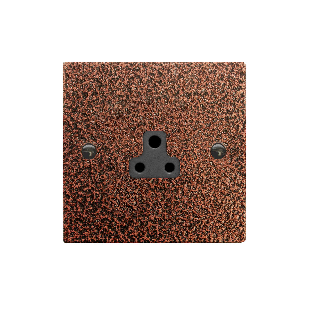 Light Socket 1 gang 2 amp unswitched socket outlet Copper | Mr Resistor ...