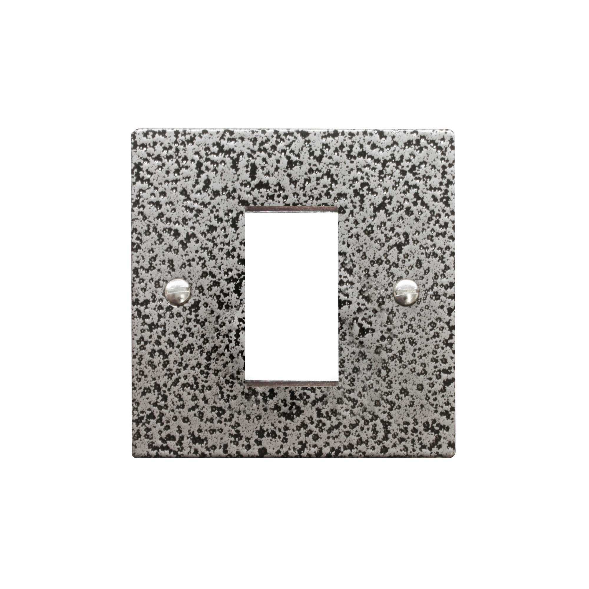 Euro Plate 1 Gang Euro Plate Magnesium | Mr Resistor Lighting
