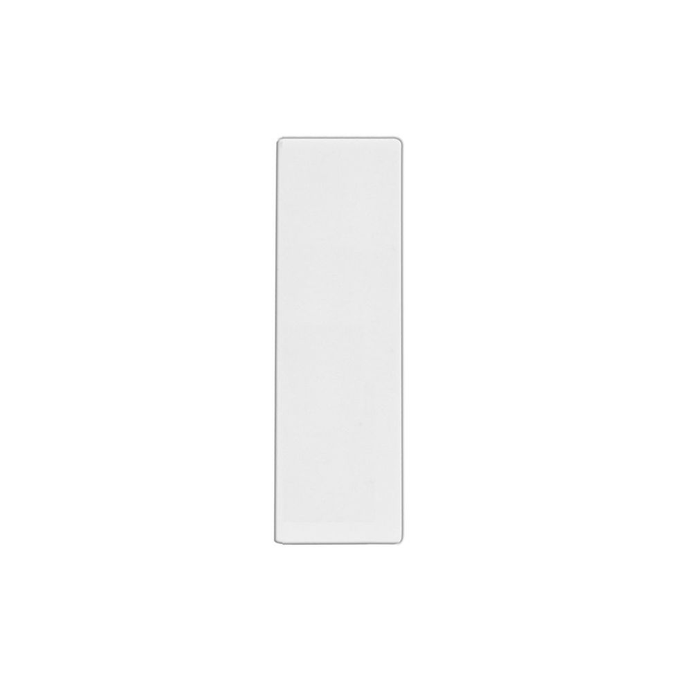 Euro Blank Plate Modules Half Blank Plate White | Mr Resistor Lighting