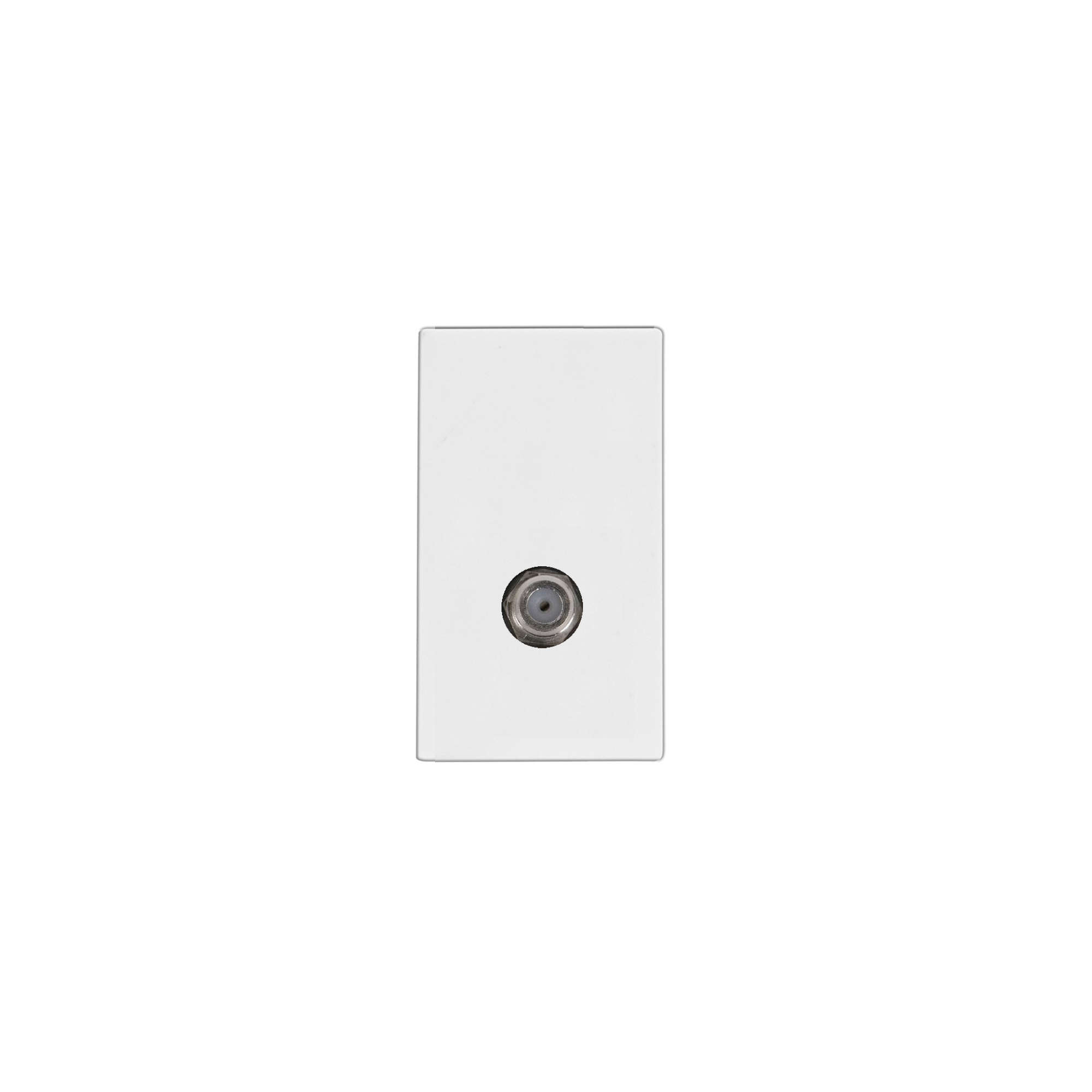 Euro Audio Visual Modules Satellite TV Outlet White | Mr Resistor Lighting