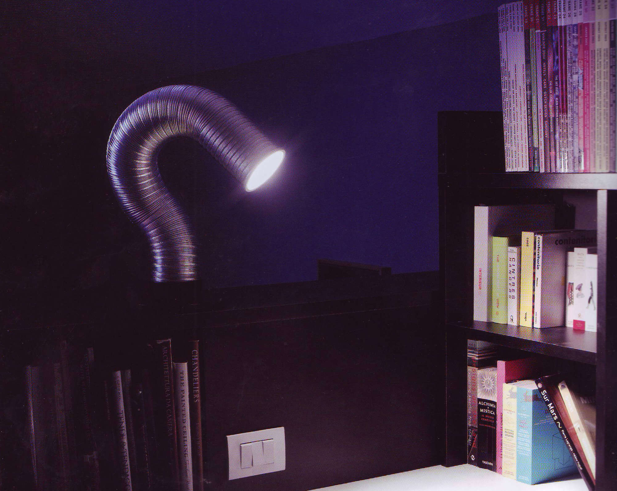 Slinky Spotlight Small 240V 60W Silver | Mr Resistor Lighting